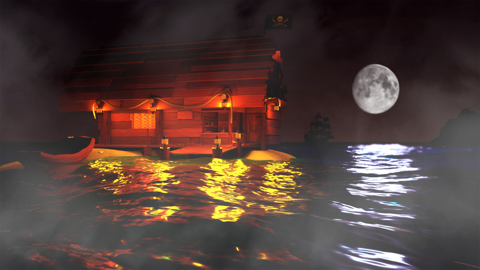 ArtStation - The Pirate Shop