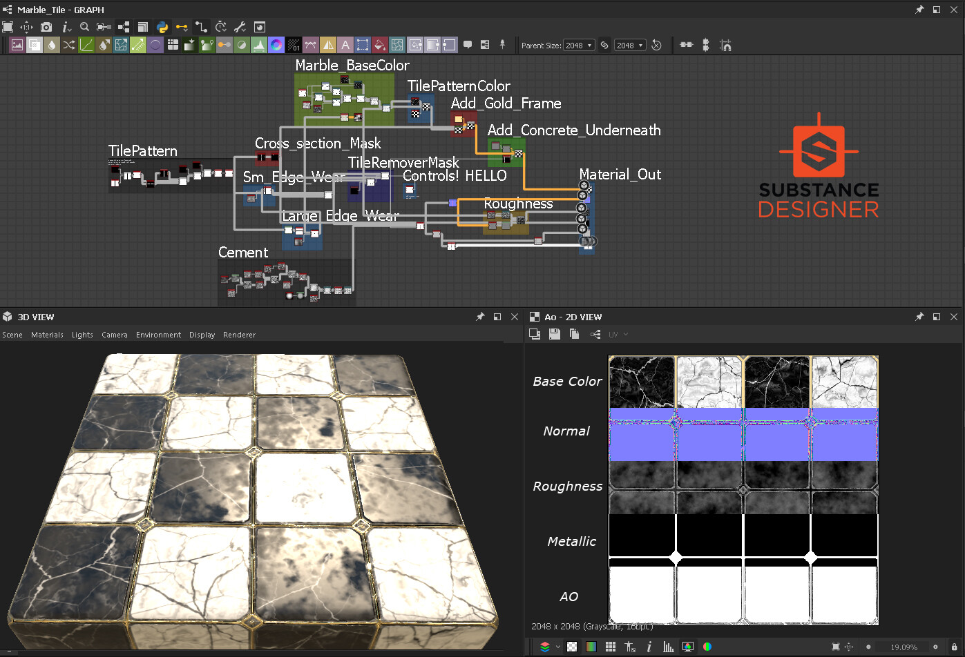 Christopher Walch - Masonic Temple Environment (UE4)
