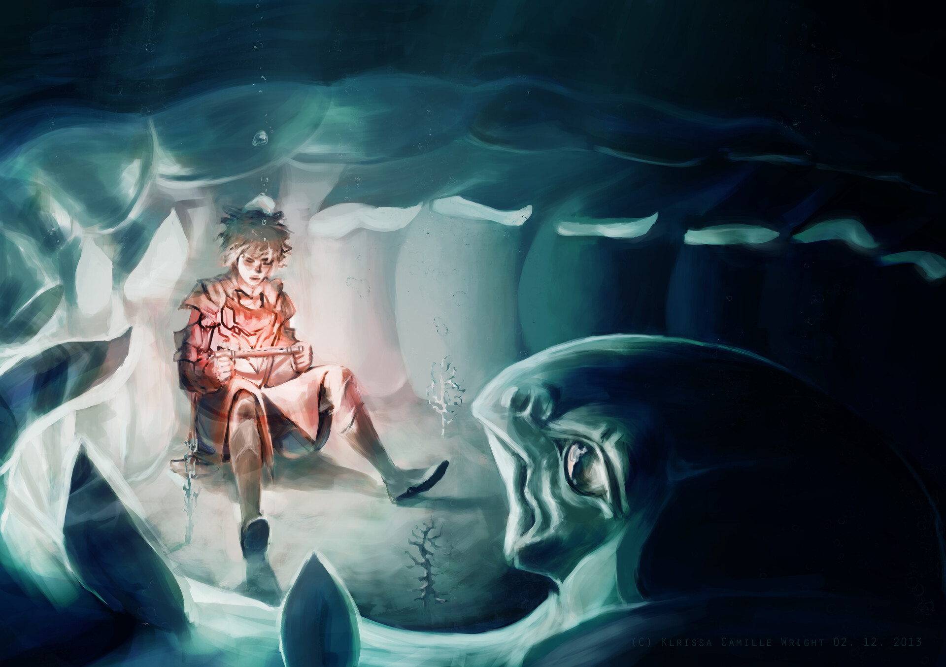 ArtStation - Underwater Knight