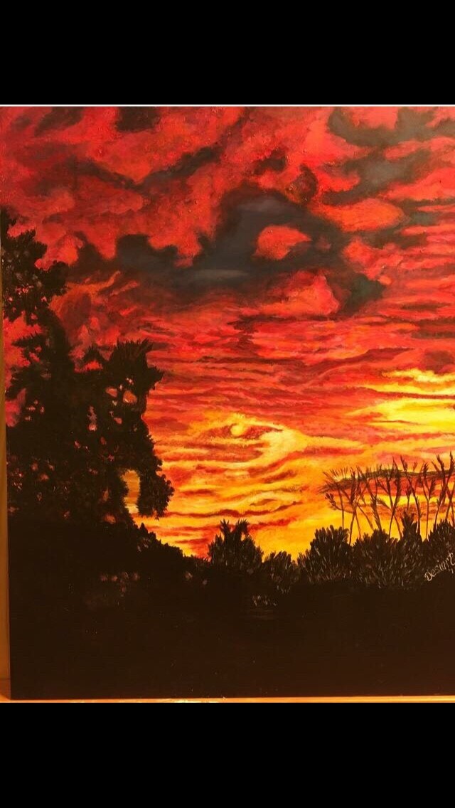 ArtStation - Charleston Sunset, Yvonne Martin