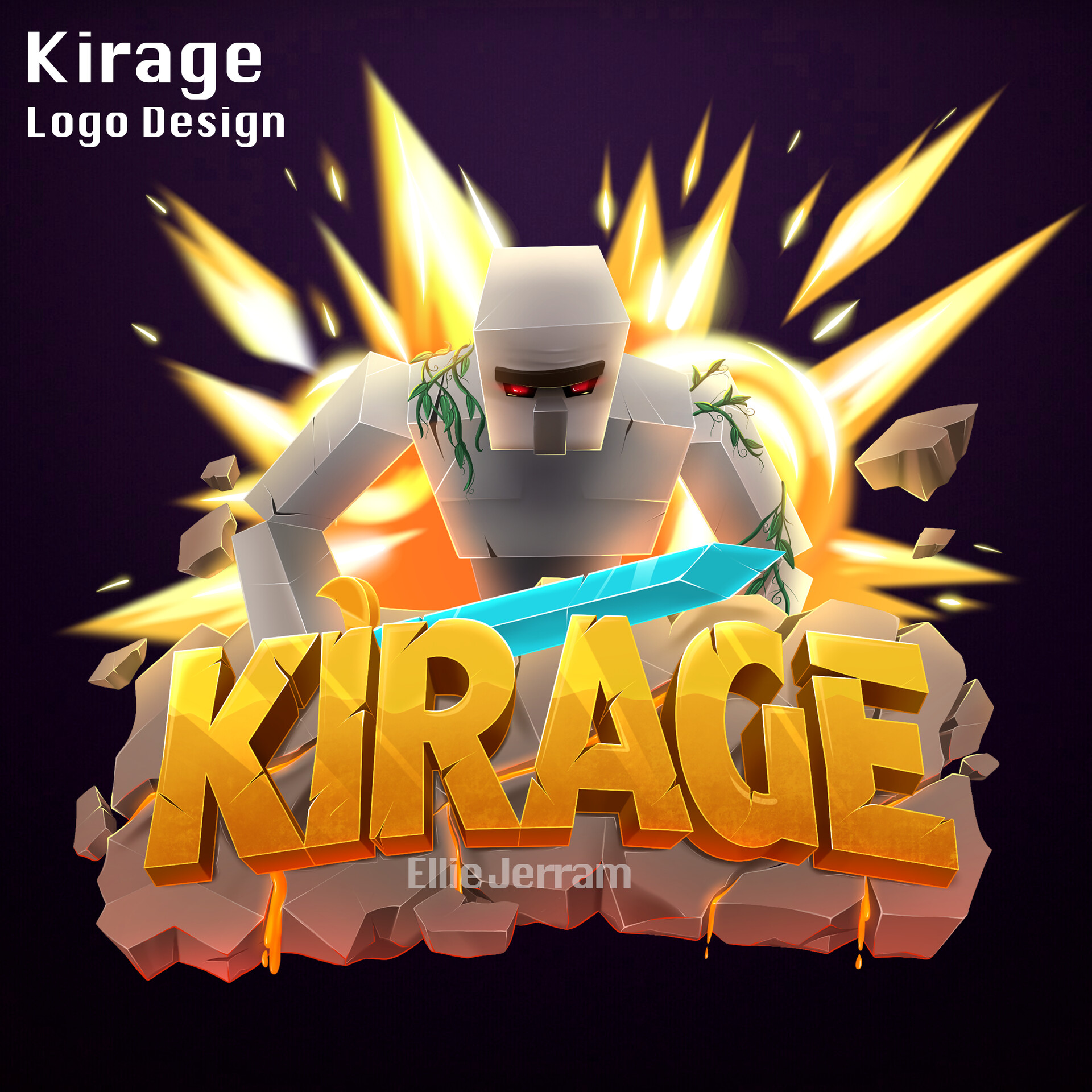 ArtStation - Kirage Logo Design