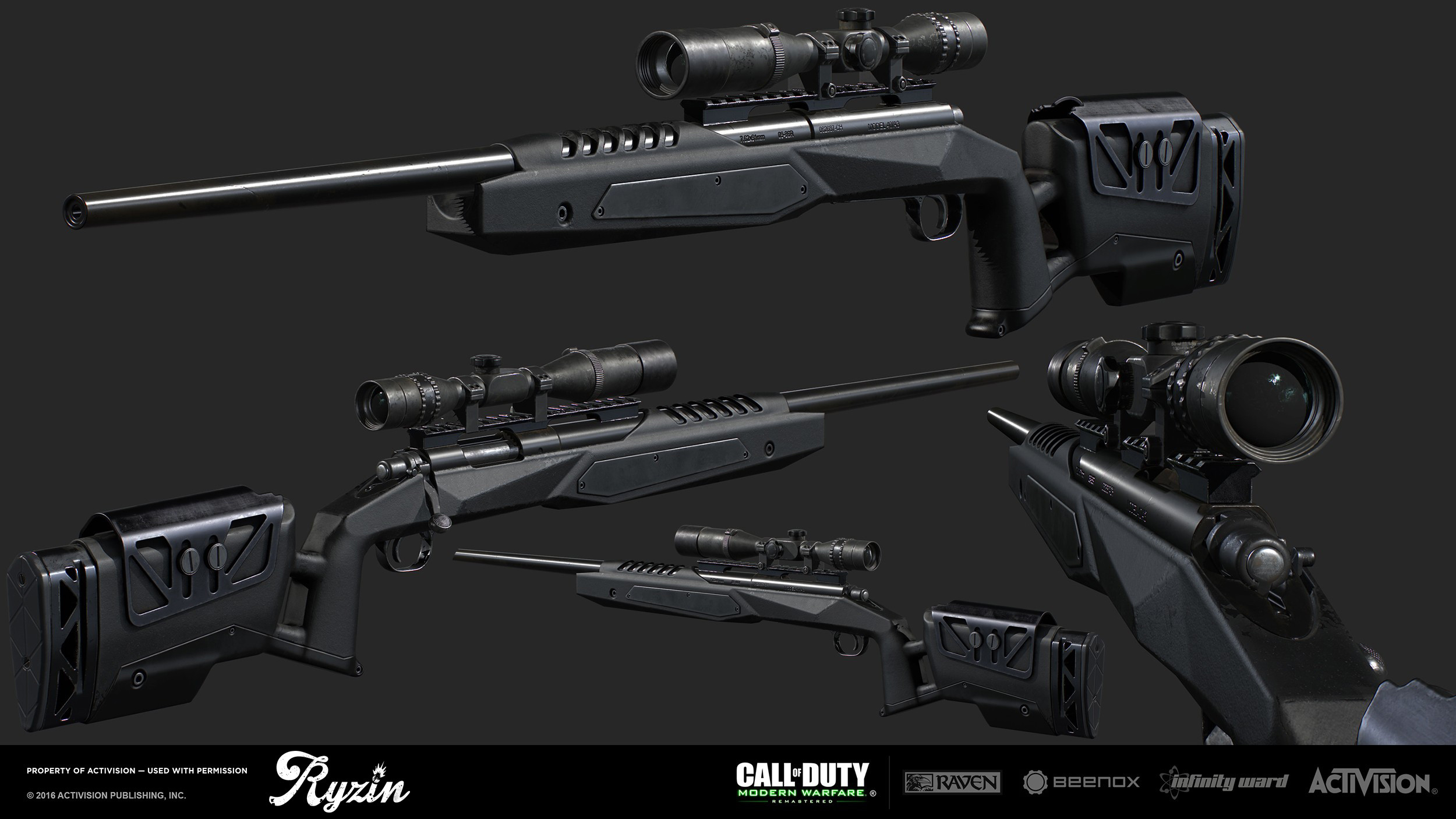 RYZIN ART - M40A3 ASN MWR