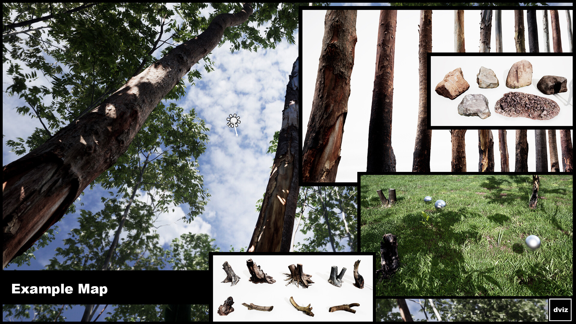 denis Gandra - dviz Realistic Tree Pack _ Unreal Engine 4