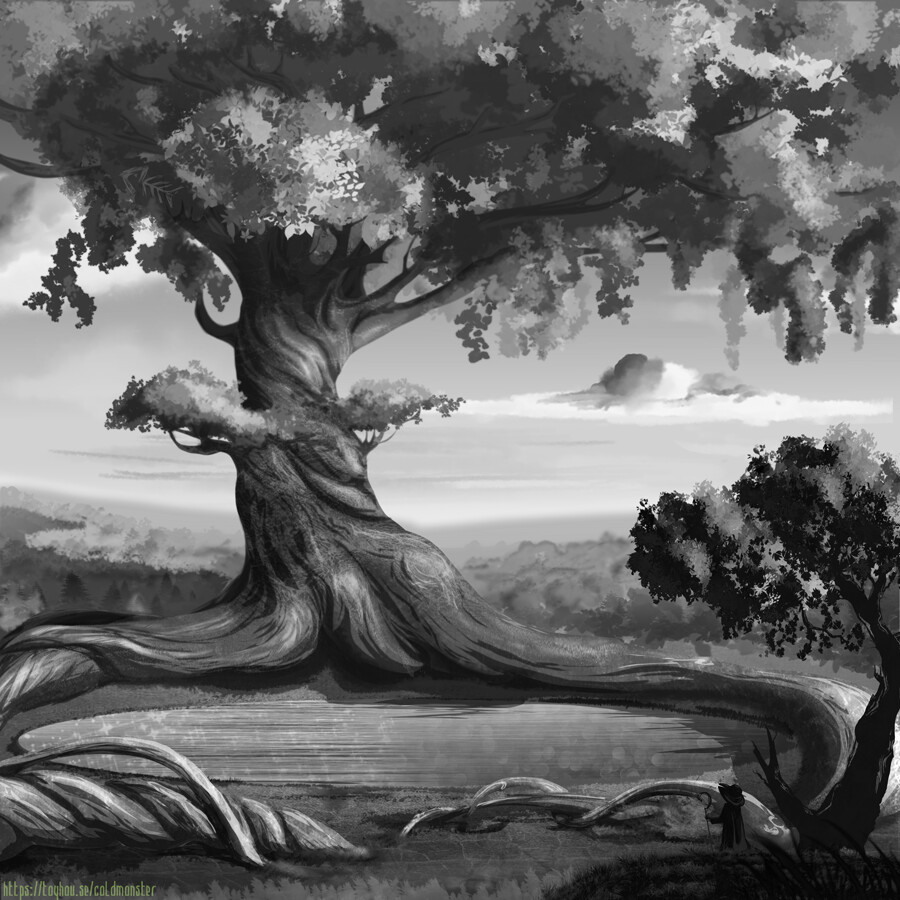 ArtStation - Giant tree