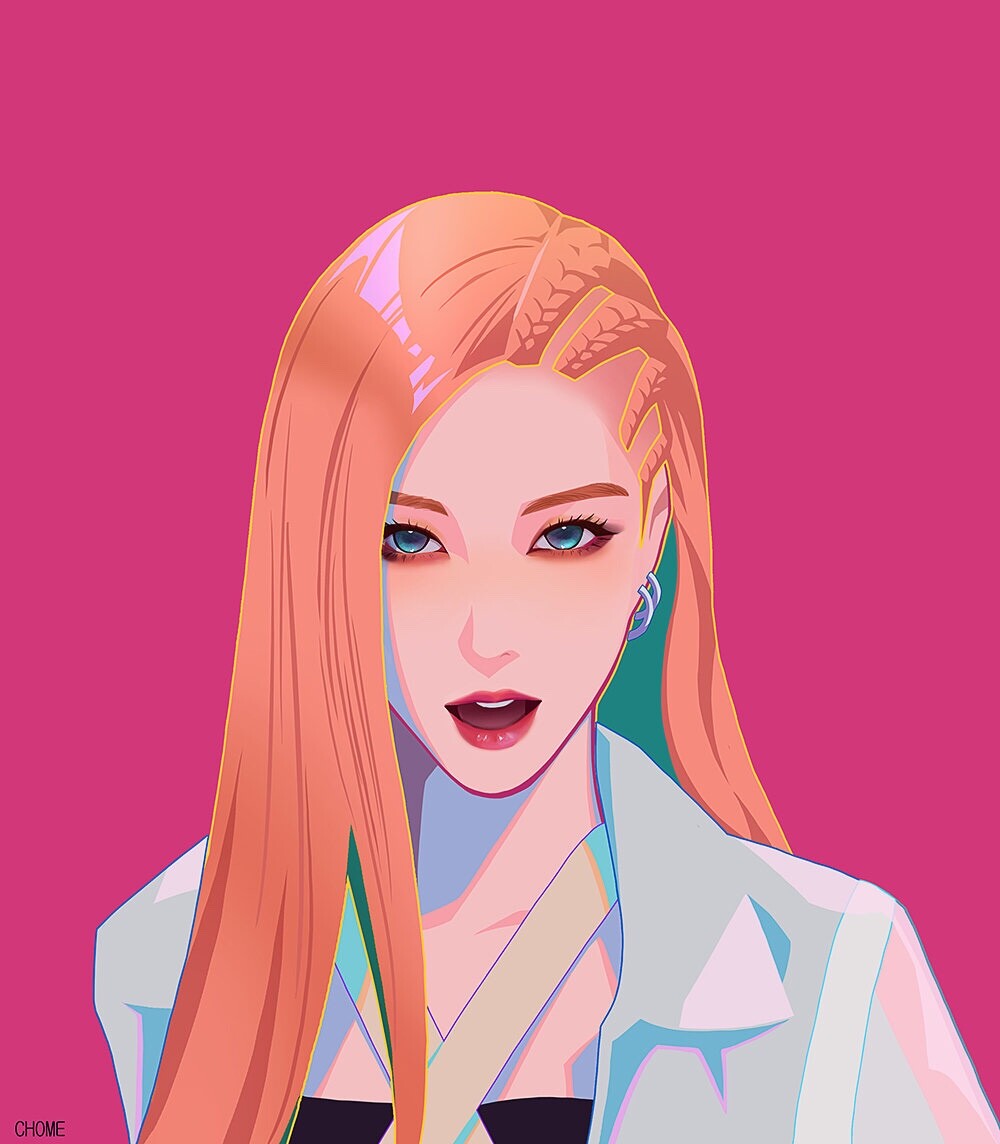 how to draw blackpink kill this love