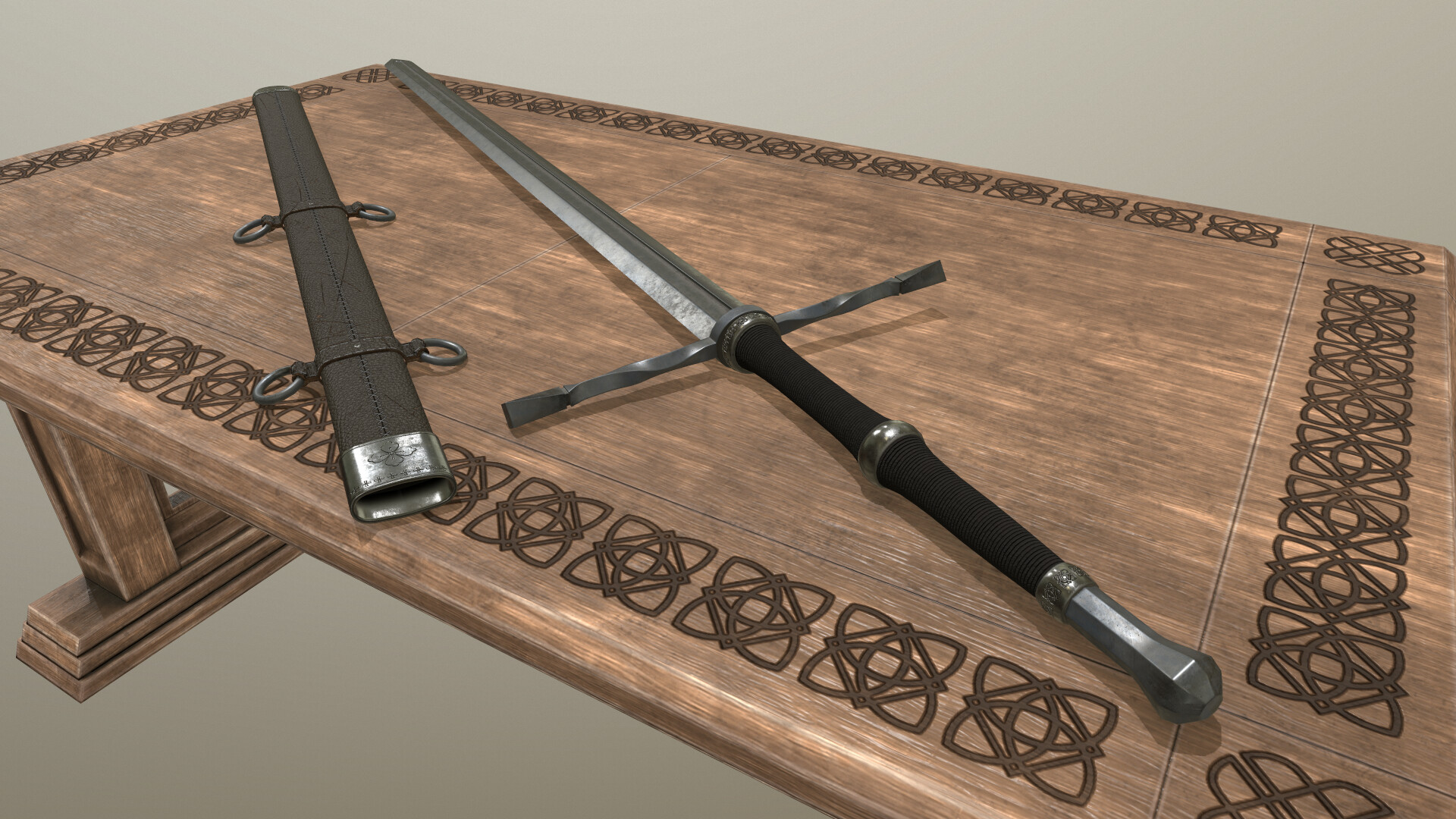 ArtStation - Medieval Zweihander