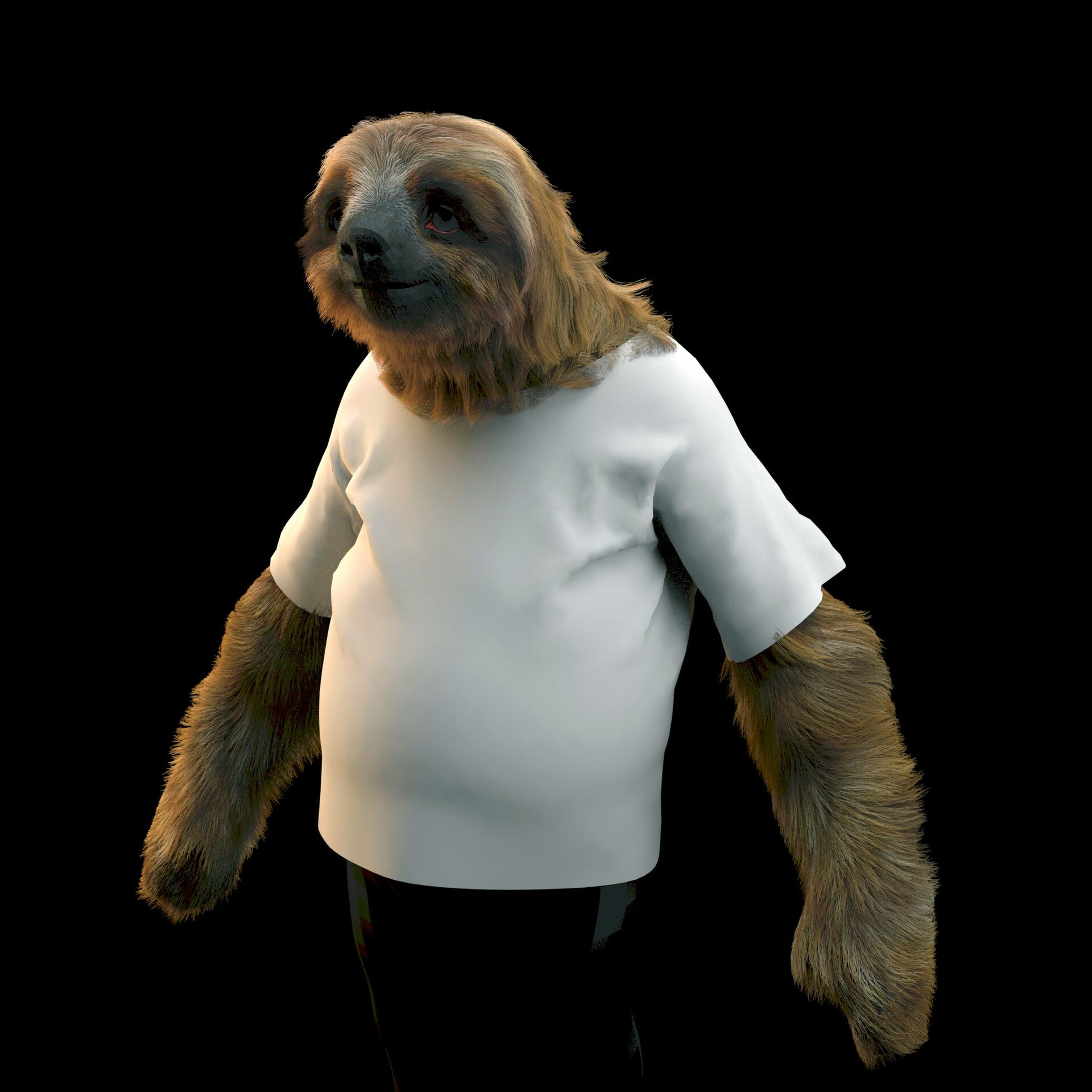 ArtStation - sloth cartoon netlife