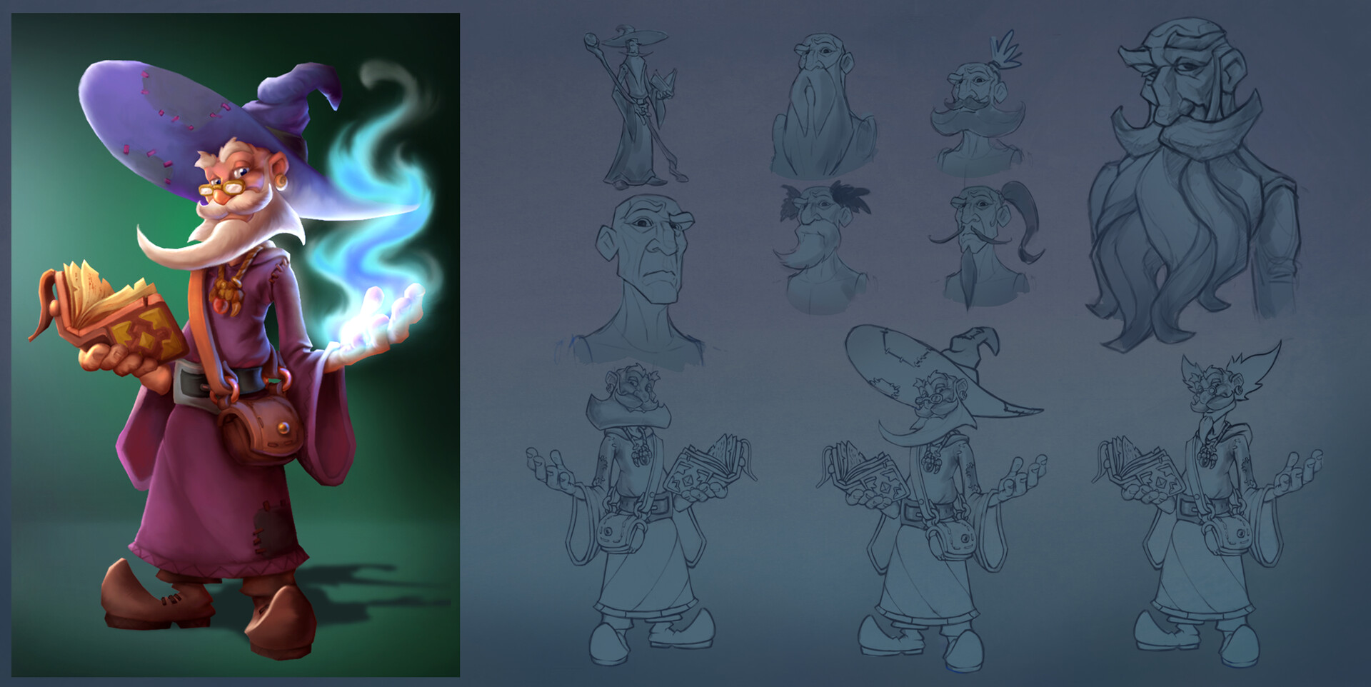 ArtStation - Wizard Concept