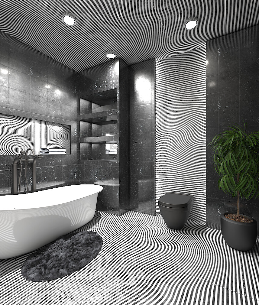 Zebra Bathroom Themes