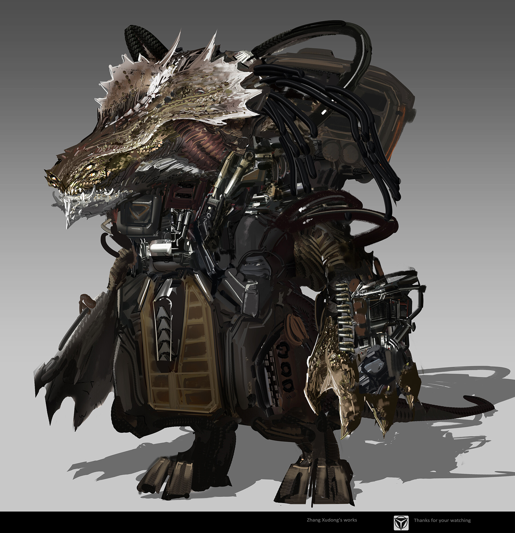 ArtStation - Biochemical mecha