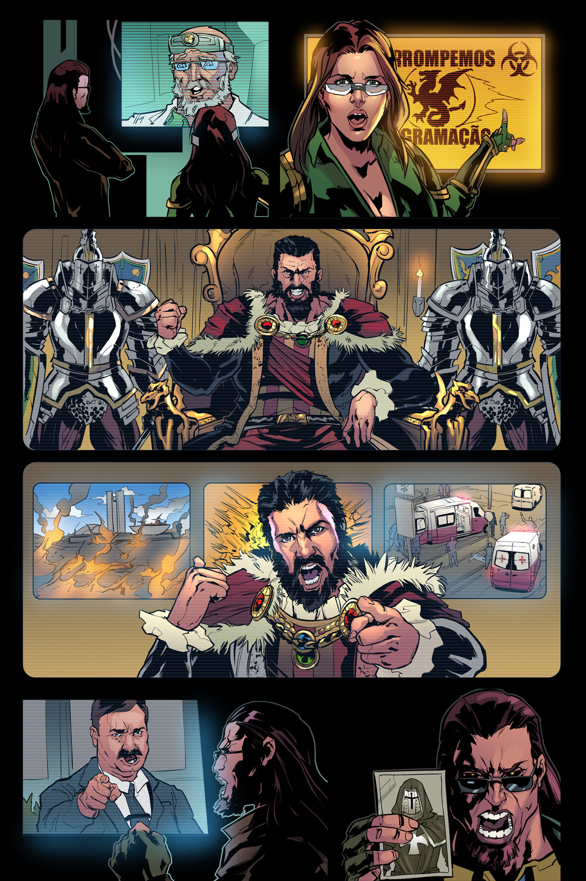 ArtStation - Page Force BR Official Comics #1