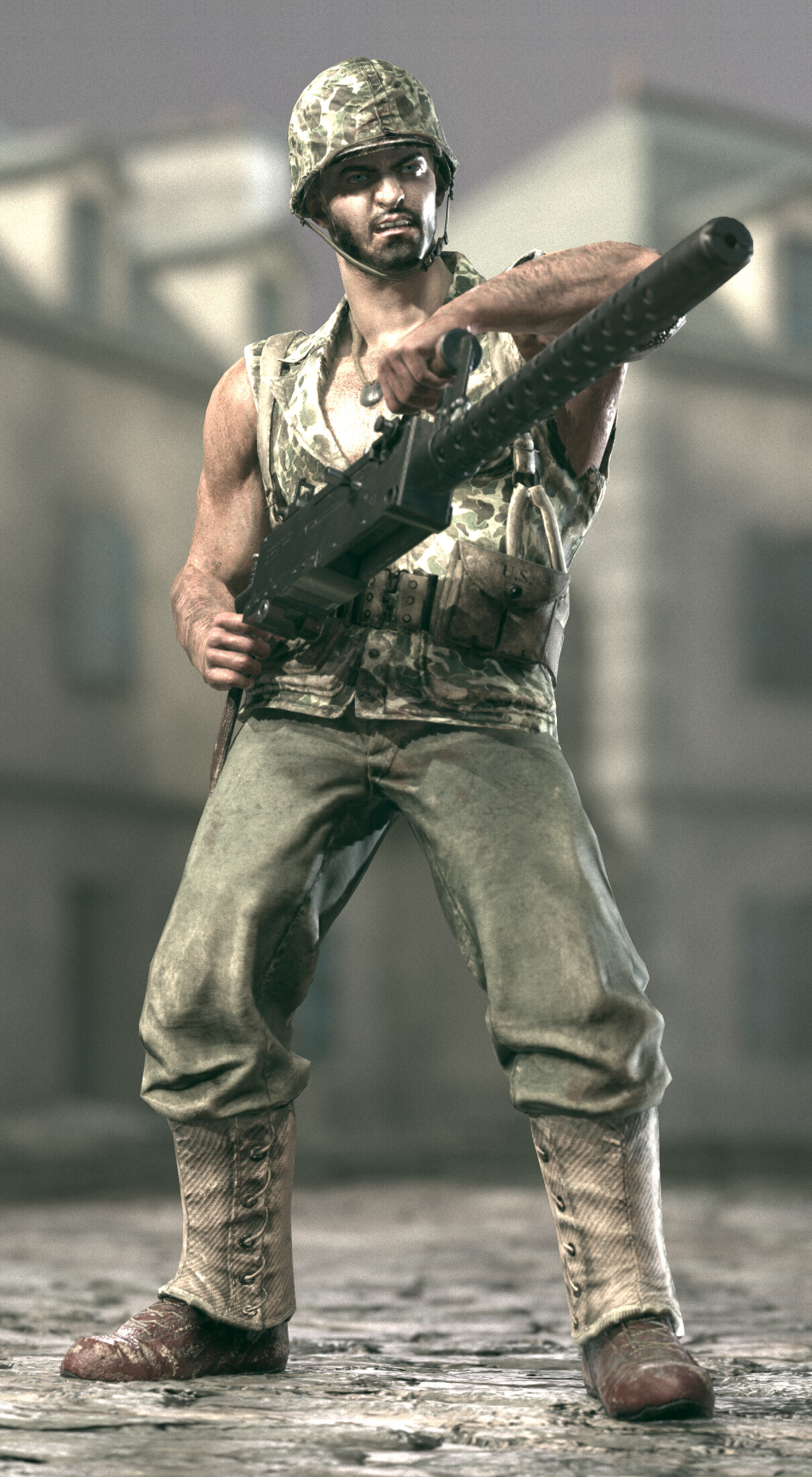 ArtStation - Front defense