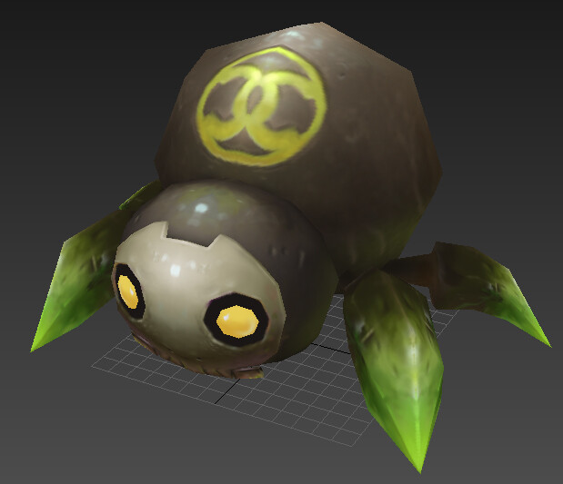 ArtStation - Cartoon spider