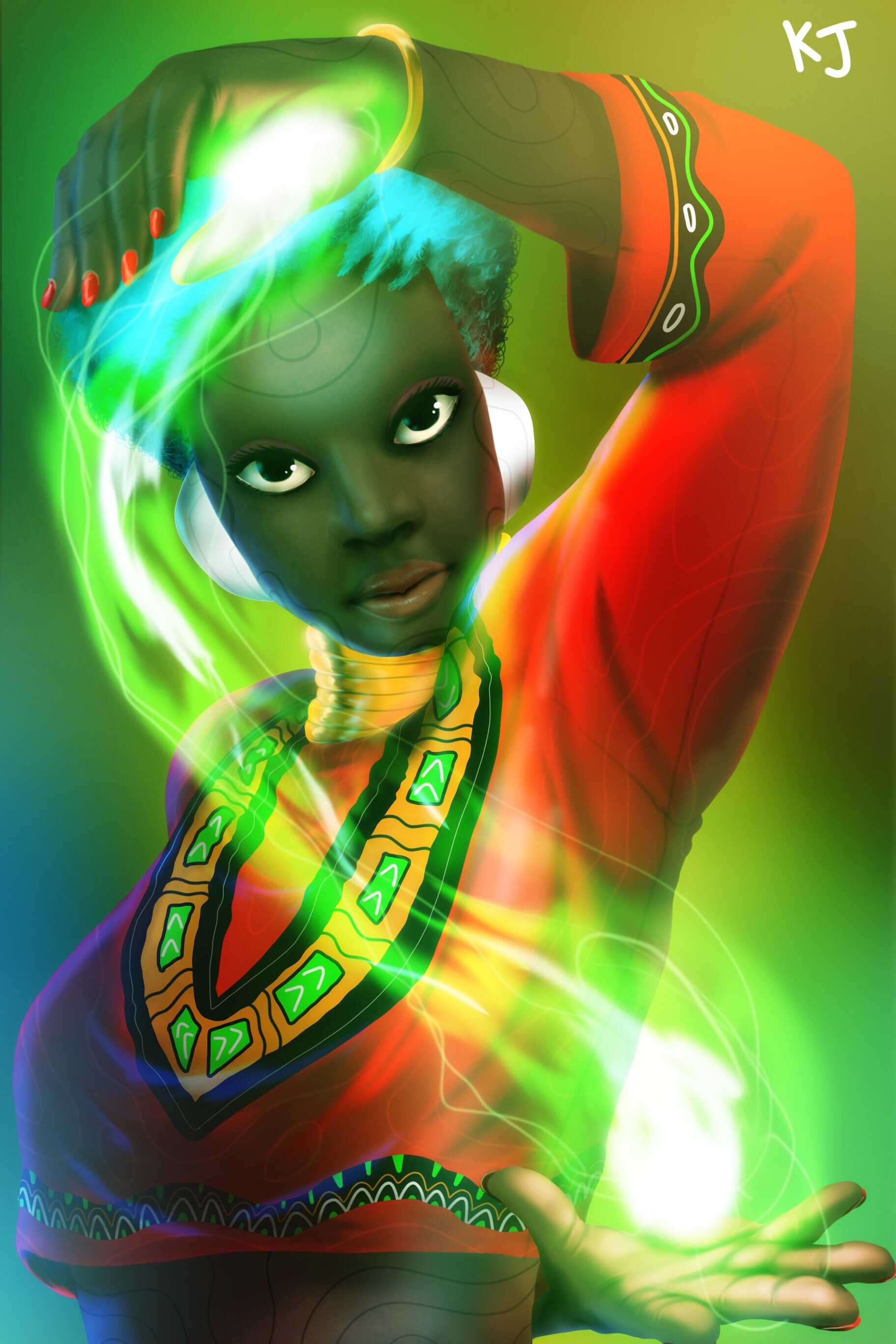 ArtStation - African Tech Mage