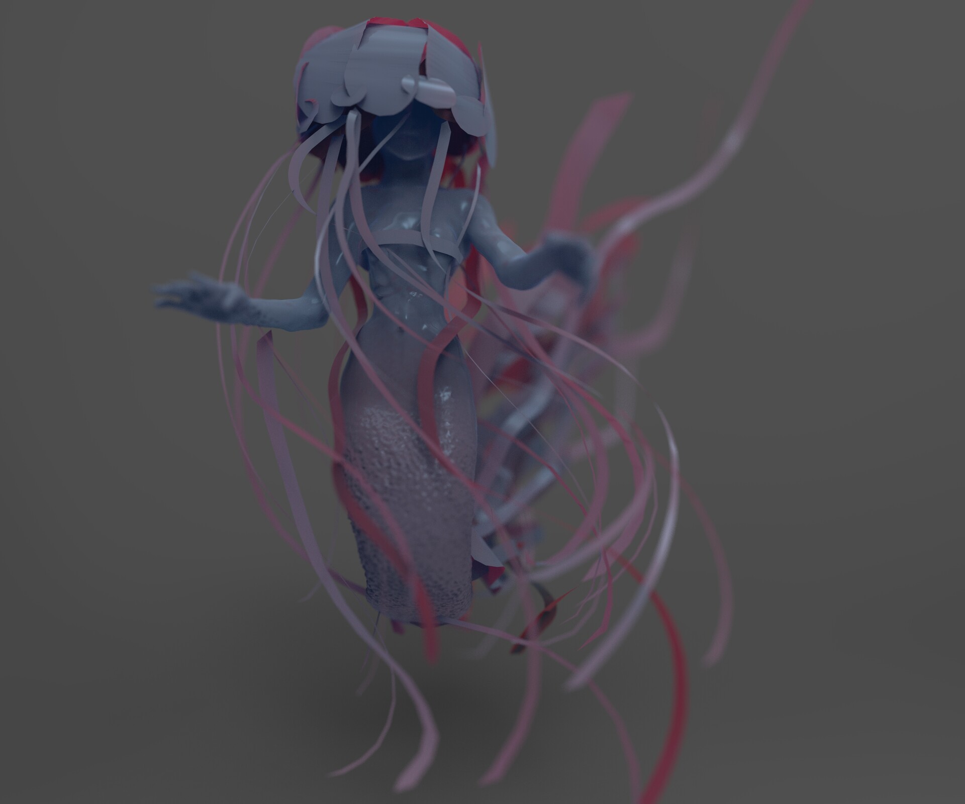 ArtStation - VR 3D Scupt - Jelly Mermay