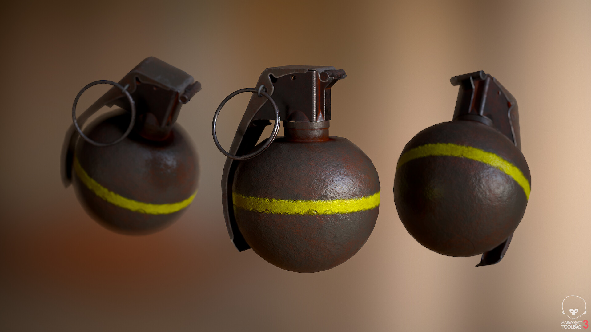 ArtStation - M67 Grenade