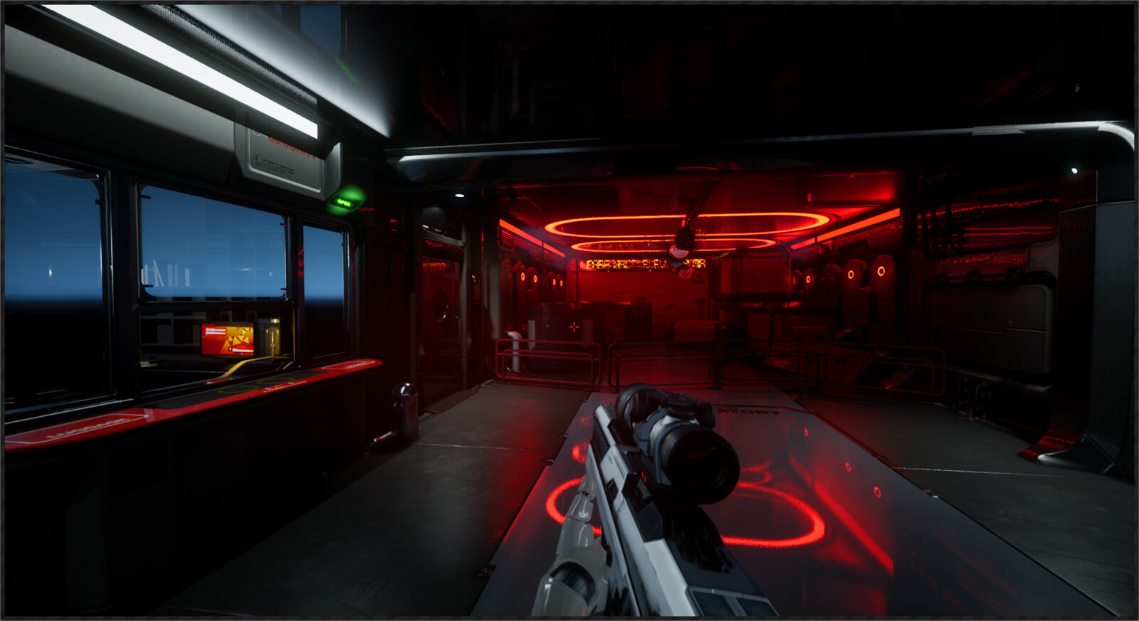 Andrii Terentiev - Sci-Fi base interior