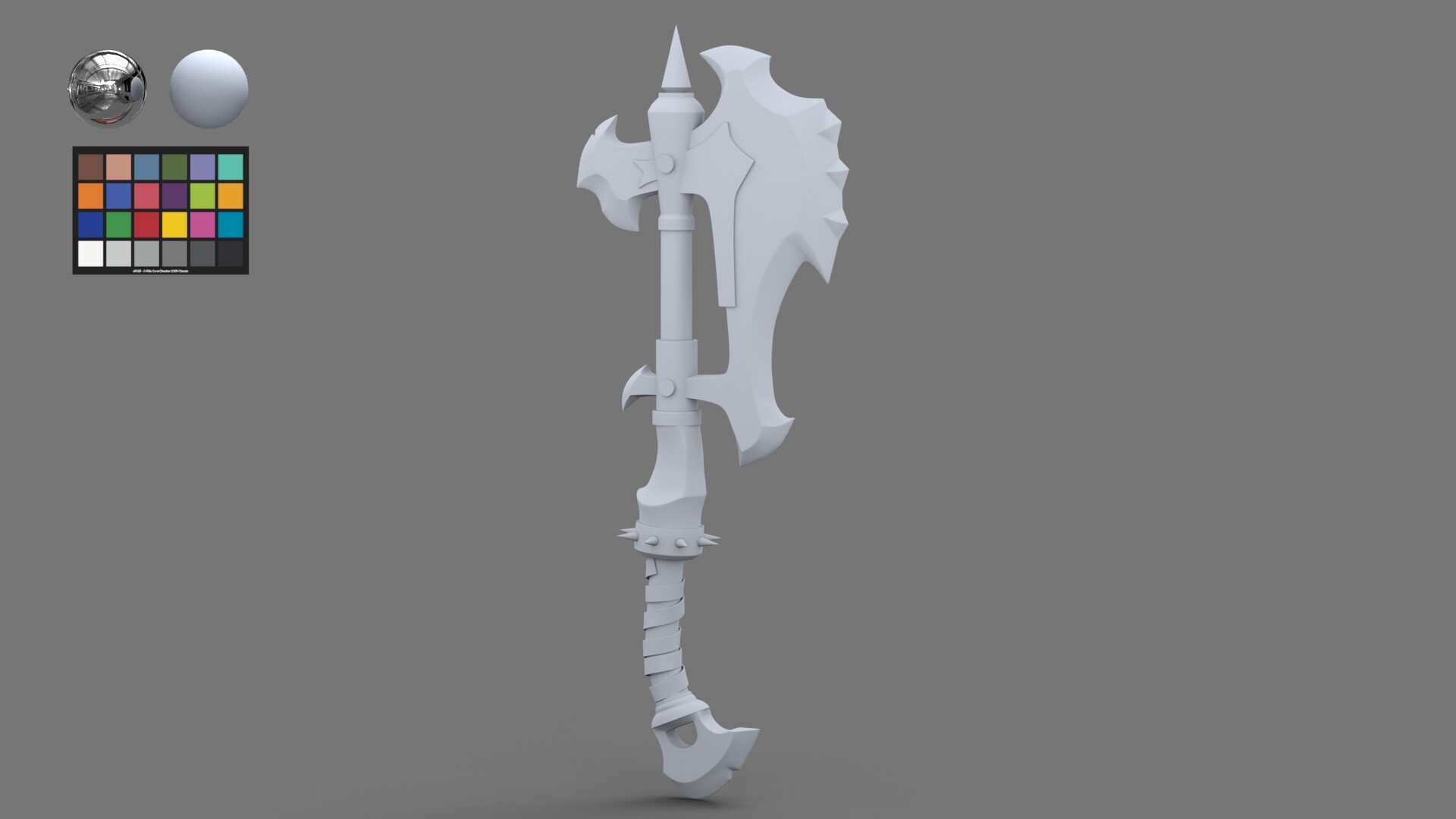 Christian Mendez - Axe game prop