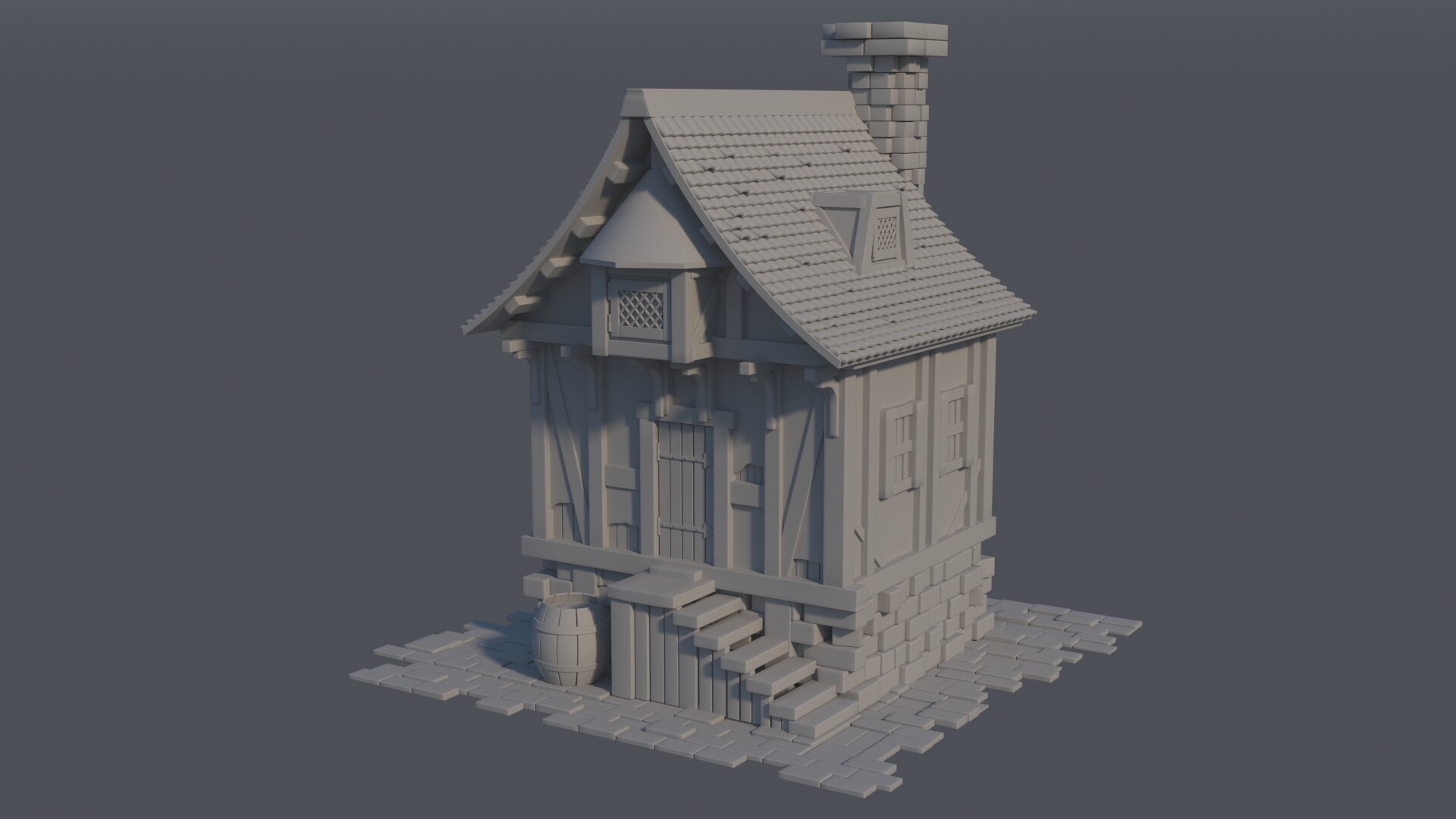 ArtStation - Small House Render of 3Ds Max's scene