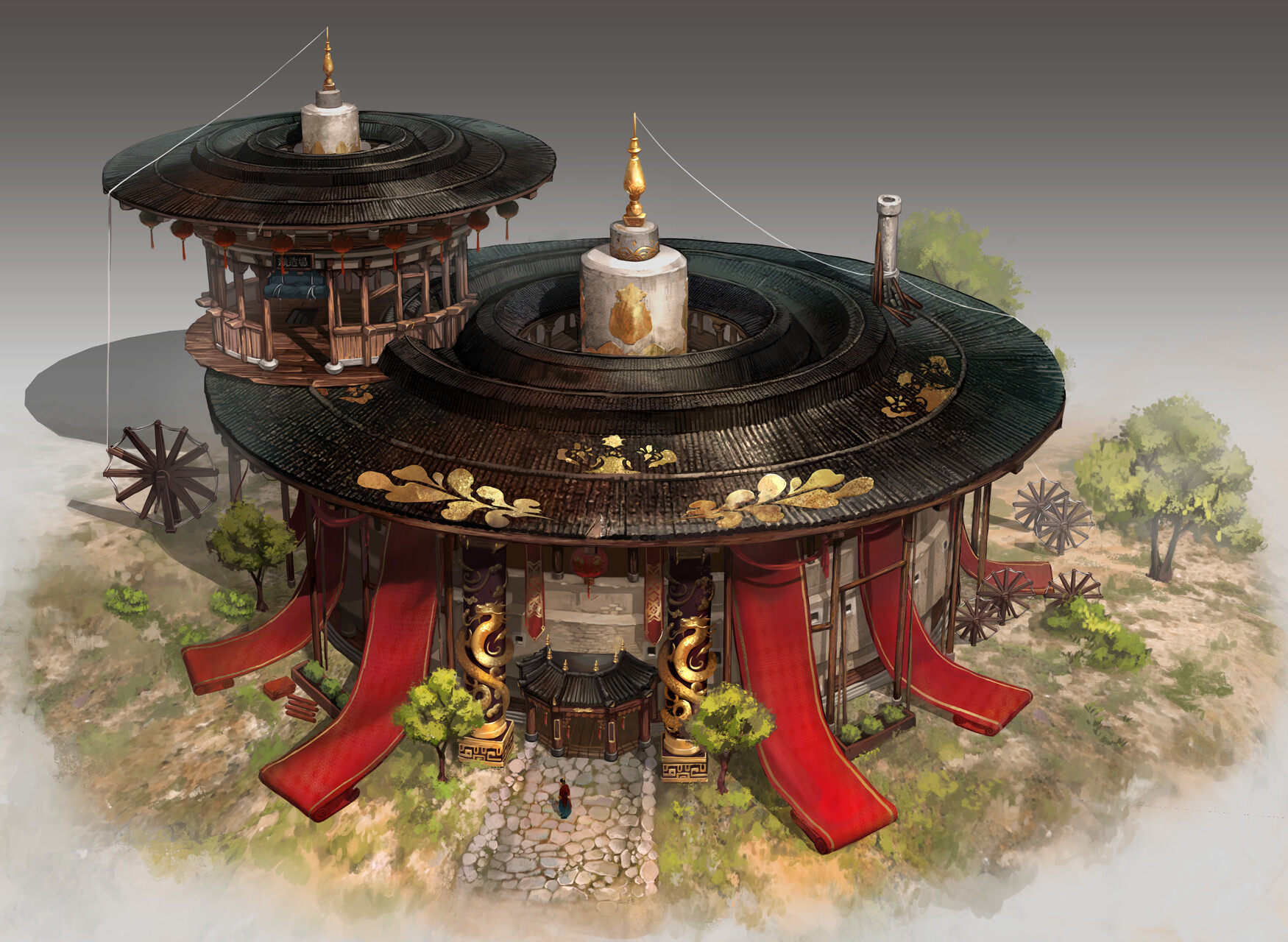 ArtStation - Textile Factory