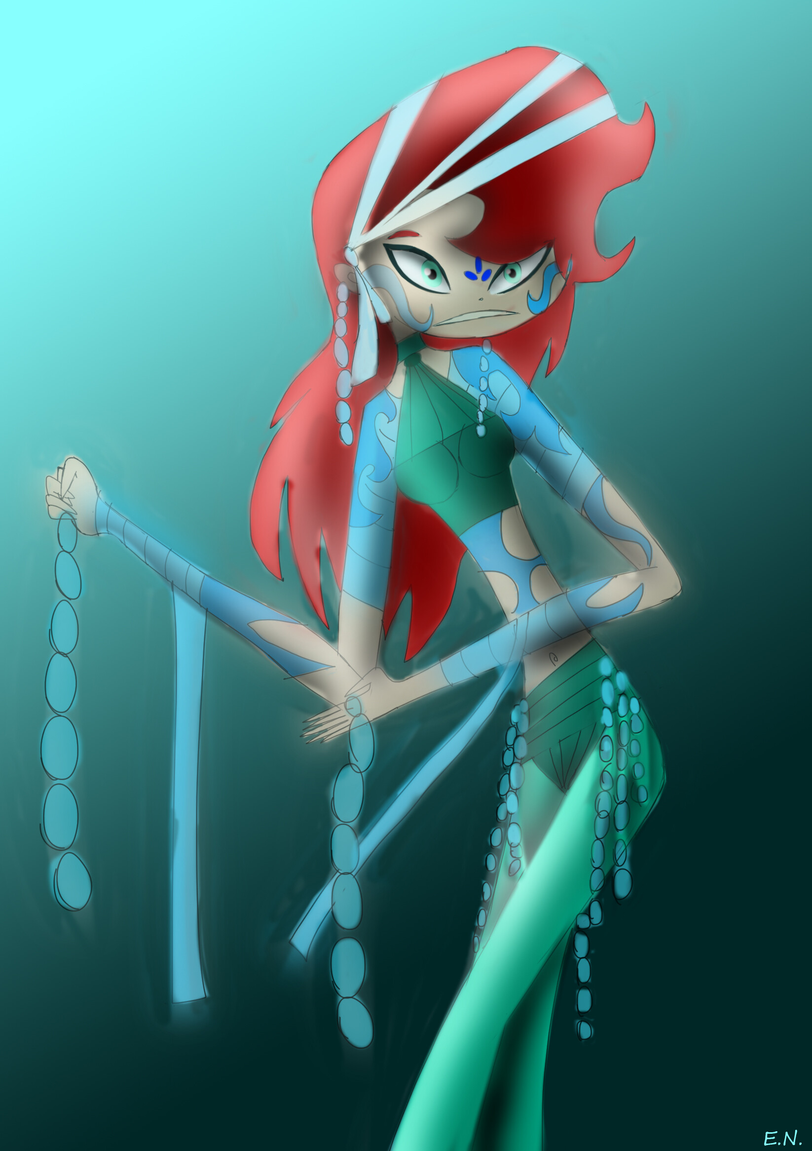 ArtStation - vajra project - Wind girl