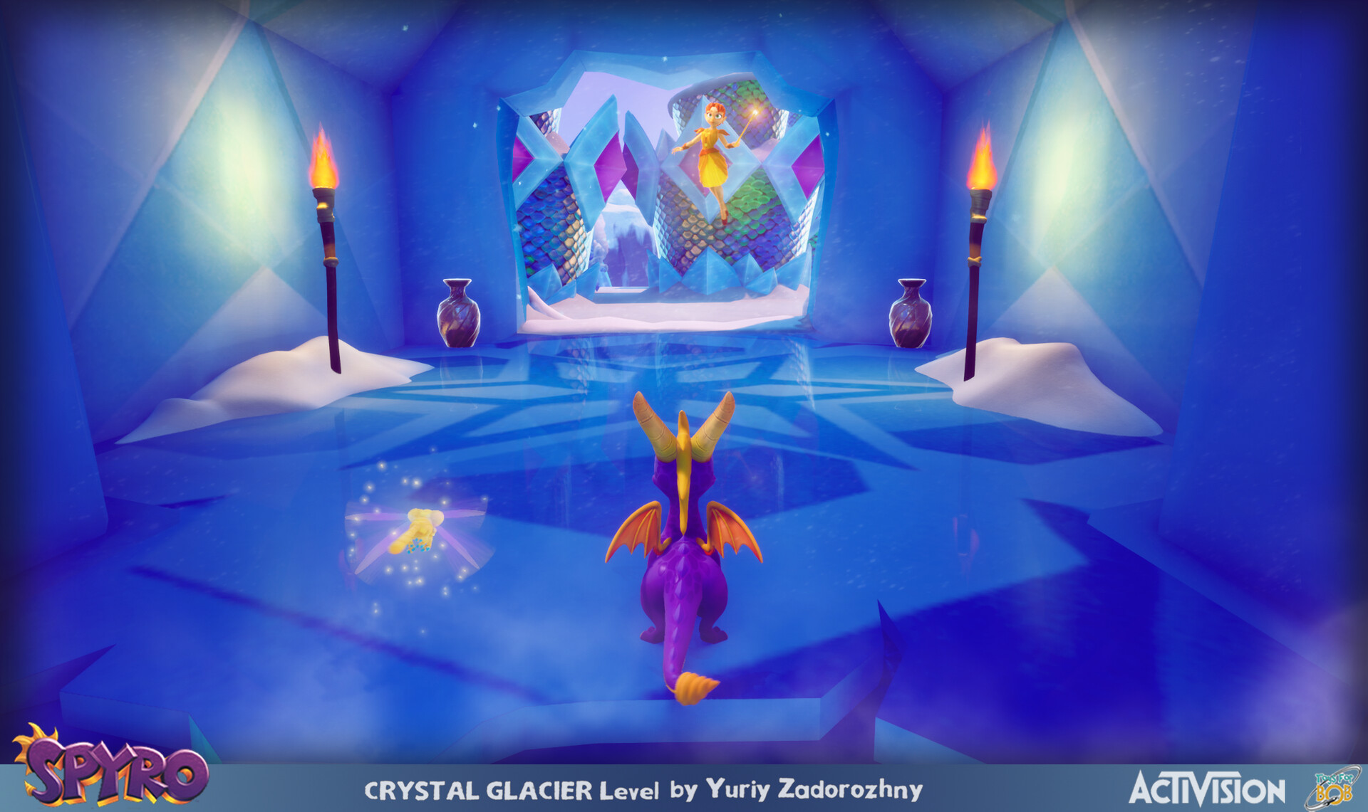 Yuriy Zadorozhny | Aeron - Spyro Reignited: Crystal Glacier Level