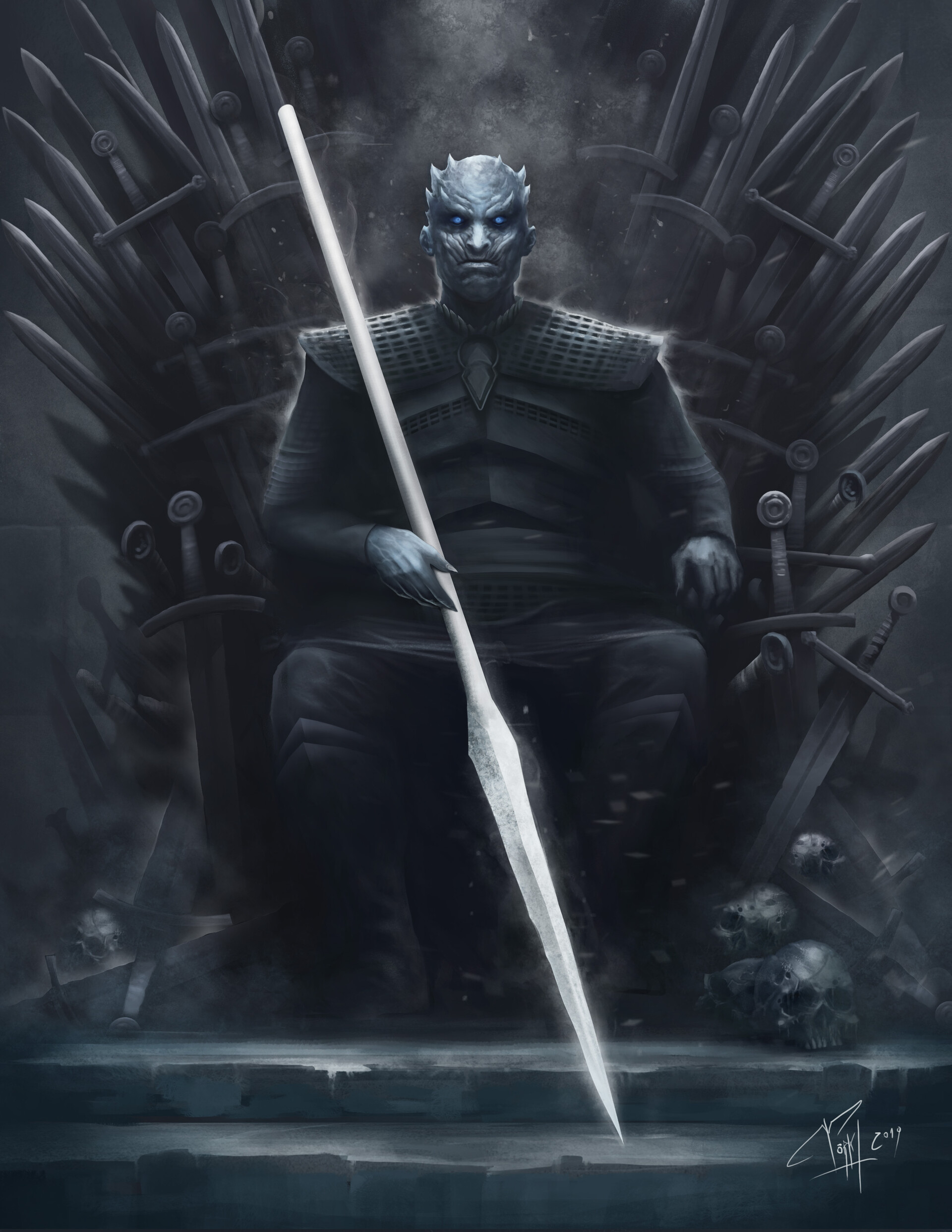 ArtStation - Night King's victory
