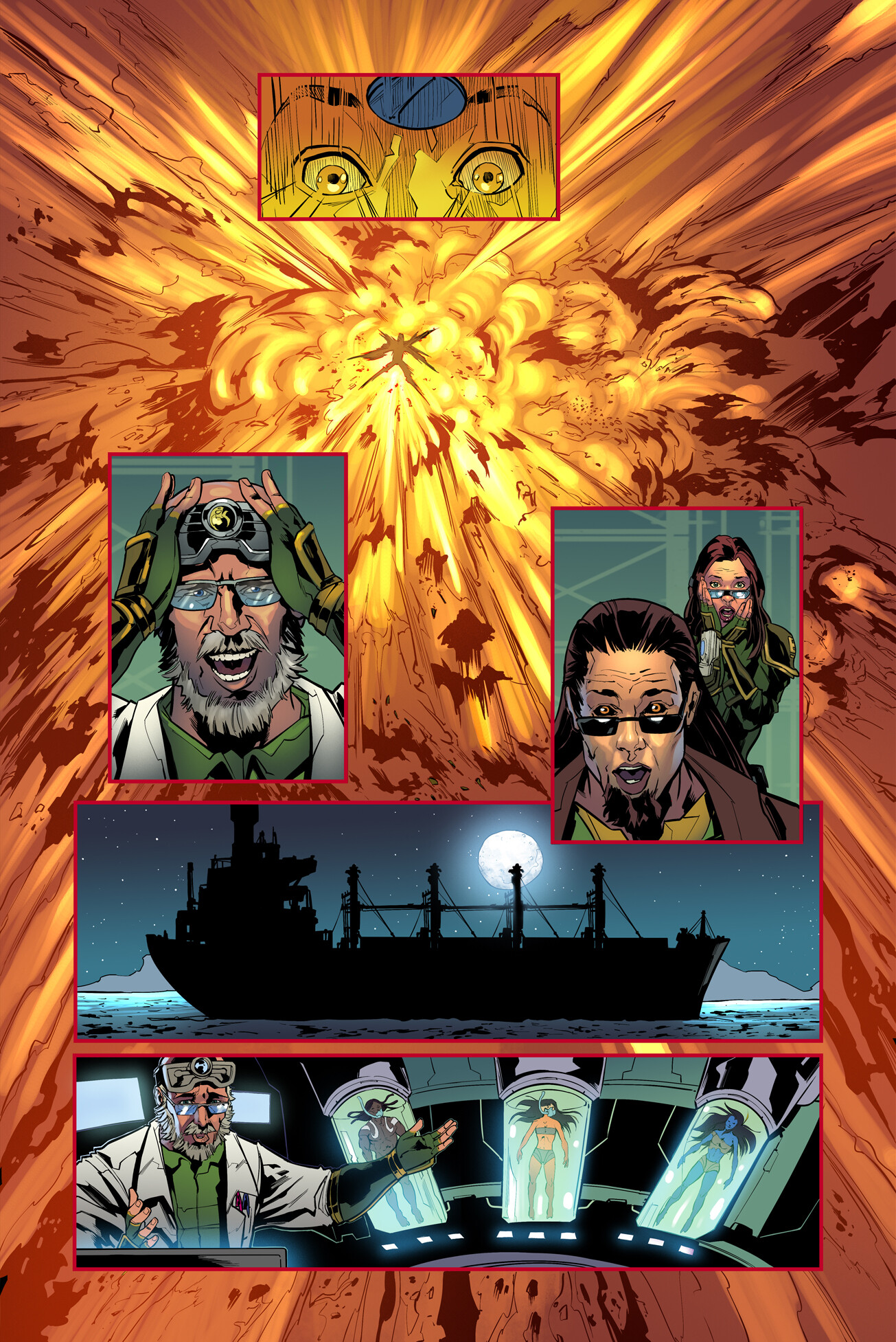 ArtStation - Page Force BR Official Comics #1