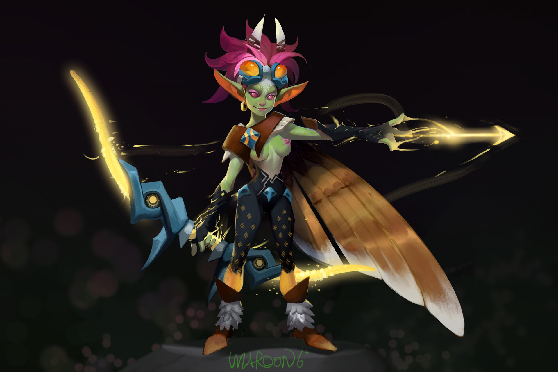 ArtStation - Elf girl shooter