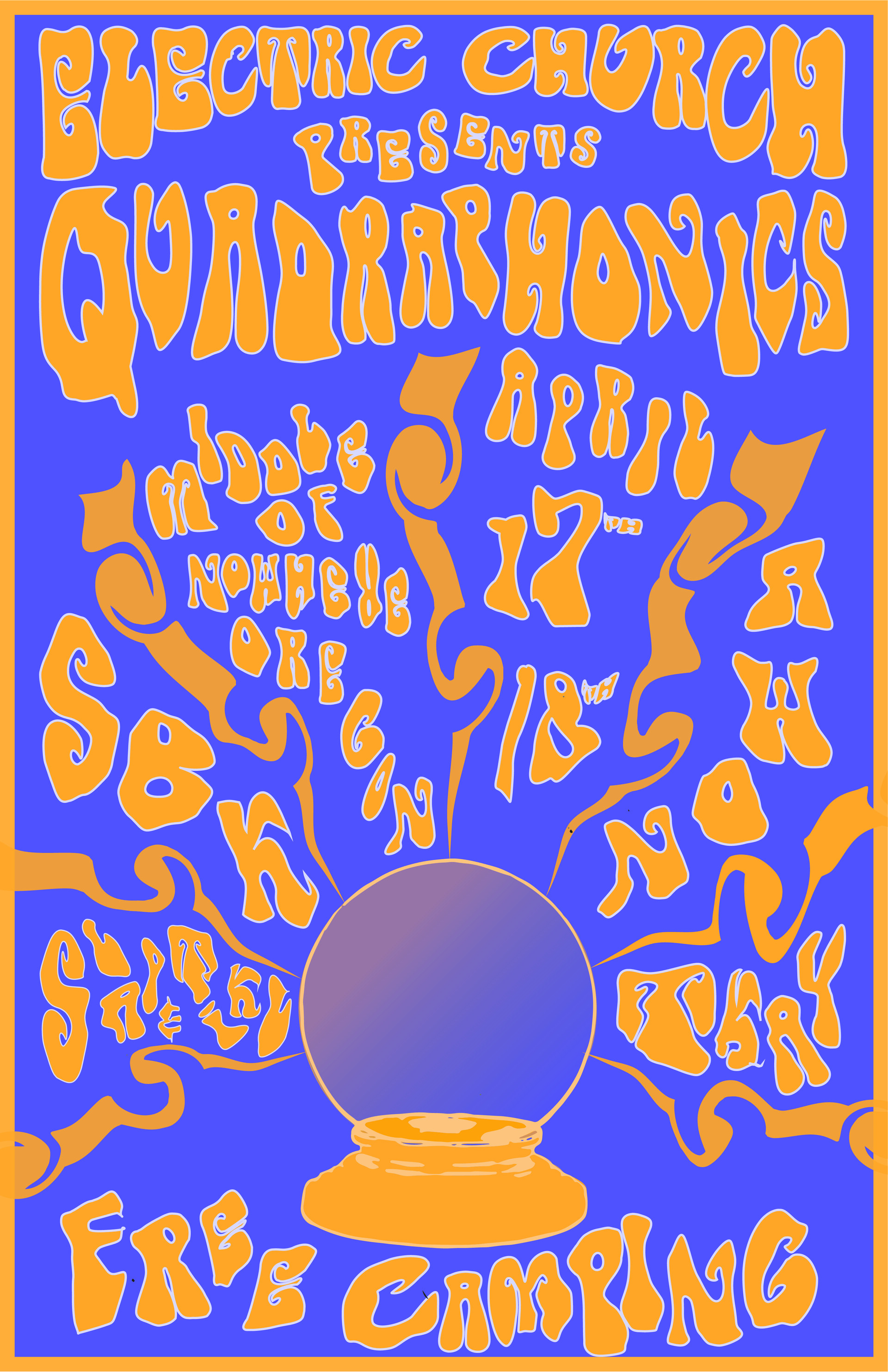 ArtStation - Quadraphonics Event Poster