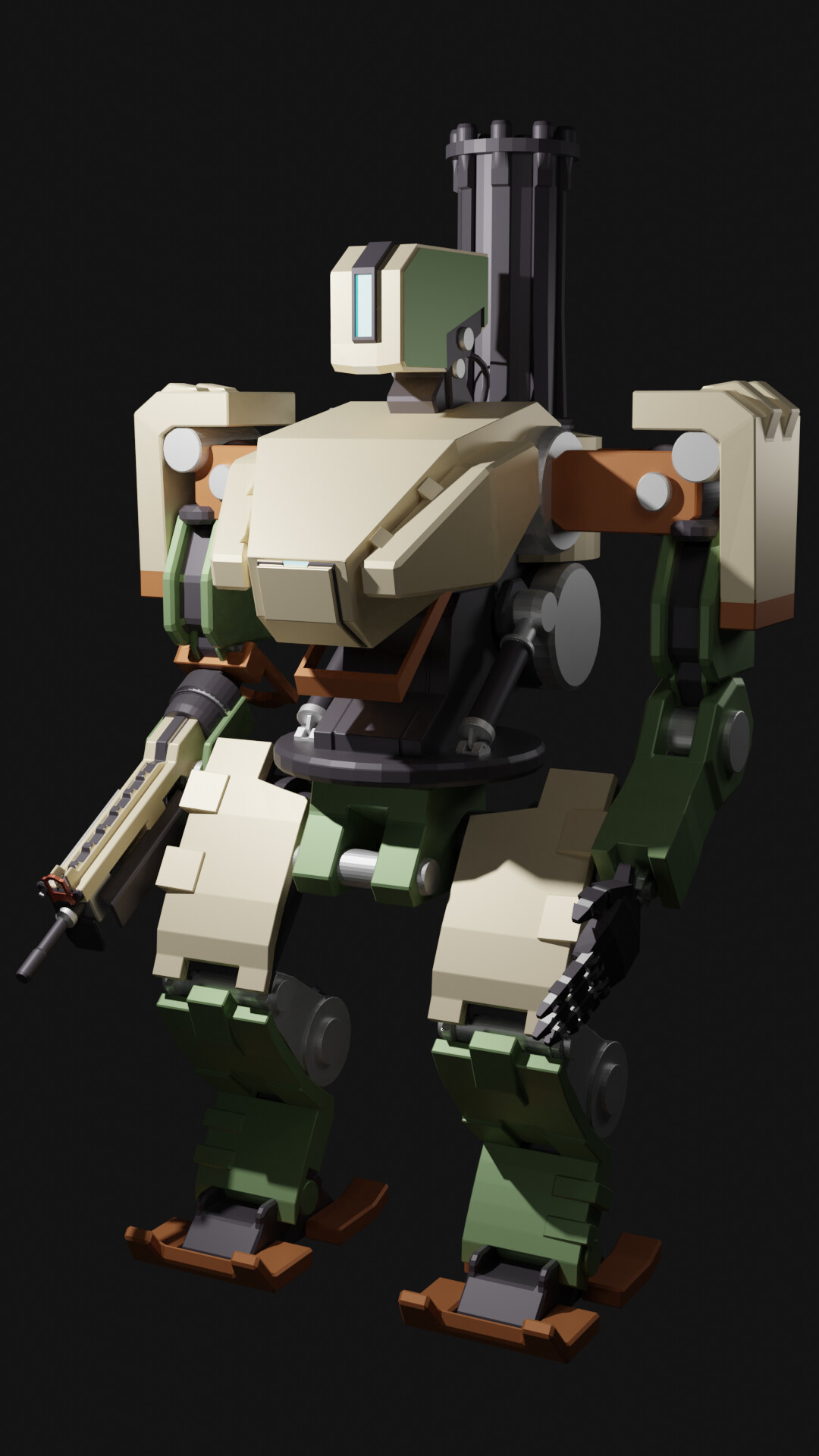 ArtStation - Bastion from Overwatch