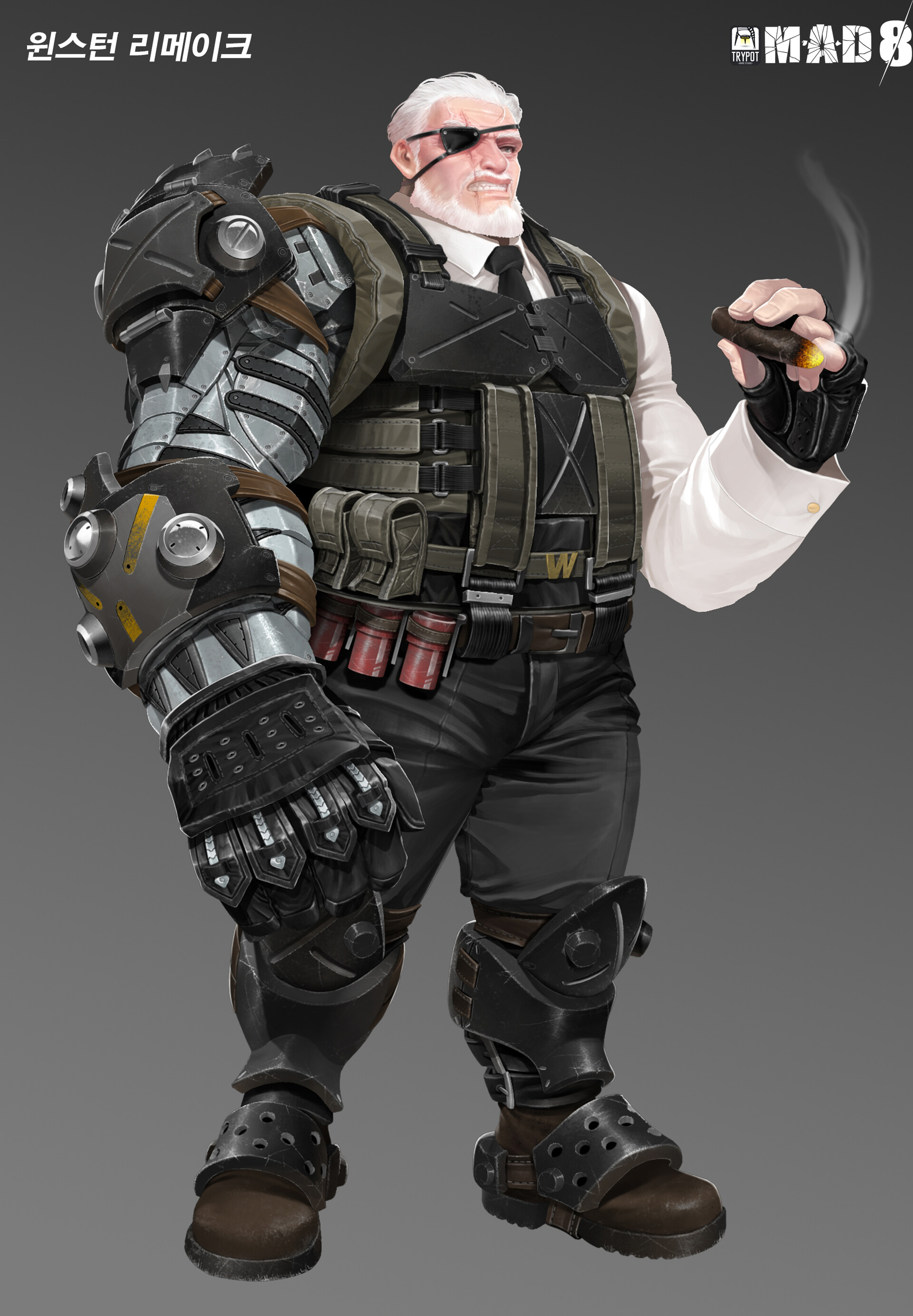 ArtStation - M.A.D.8 WINSTON