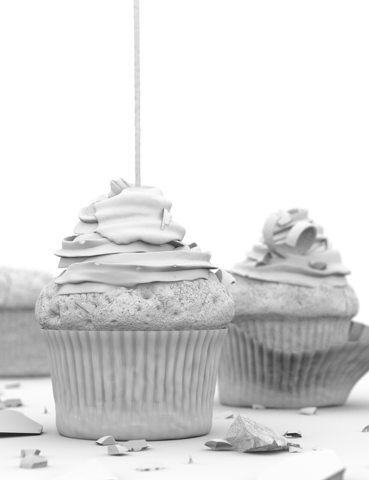 Veda Prashanth - Orange Chocolate Cupcake