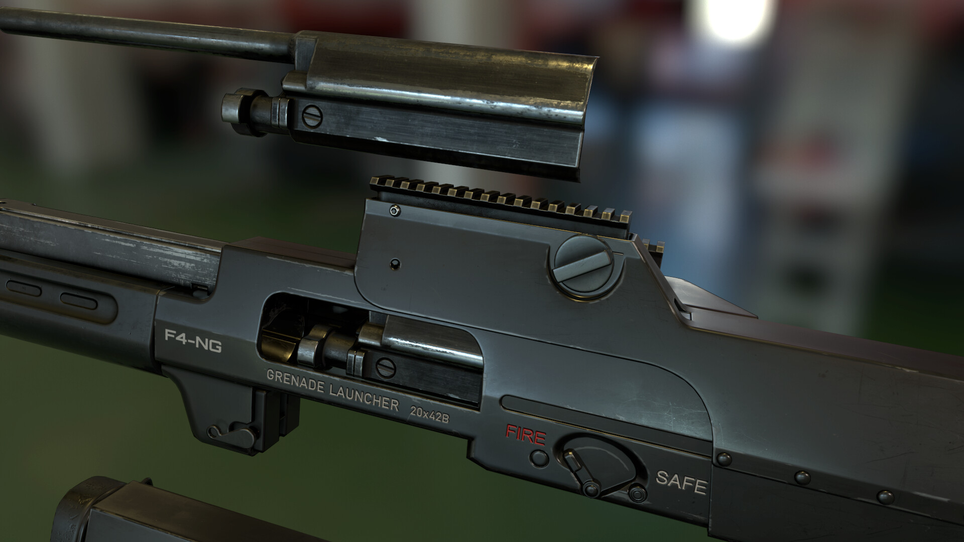 Terry Hopfenspirger - Neopup Grenade Launcher (F4-NG)