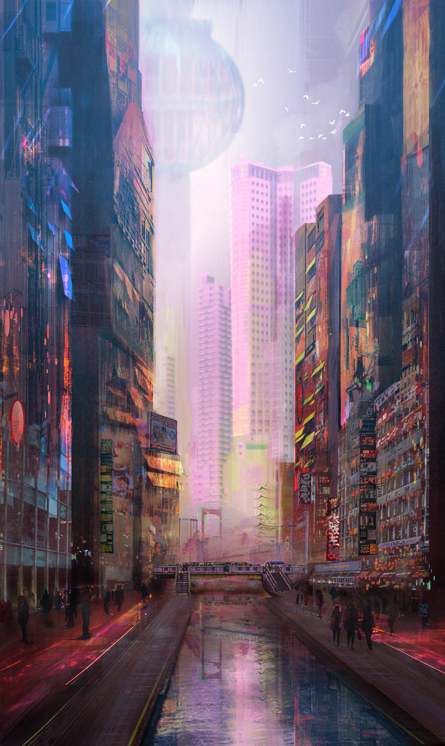 ArtStation - Osaka Street