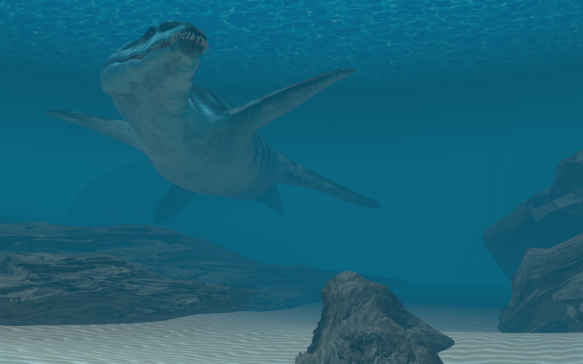 ArtStation - liopleurodon ferox wip