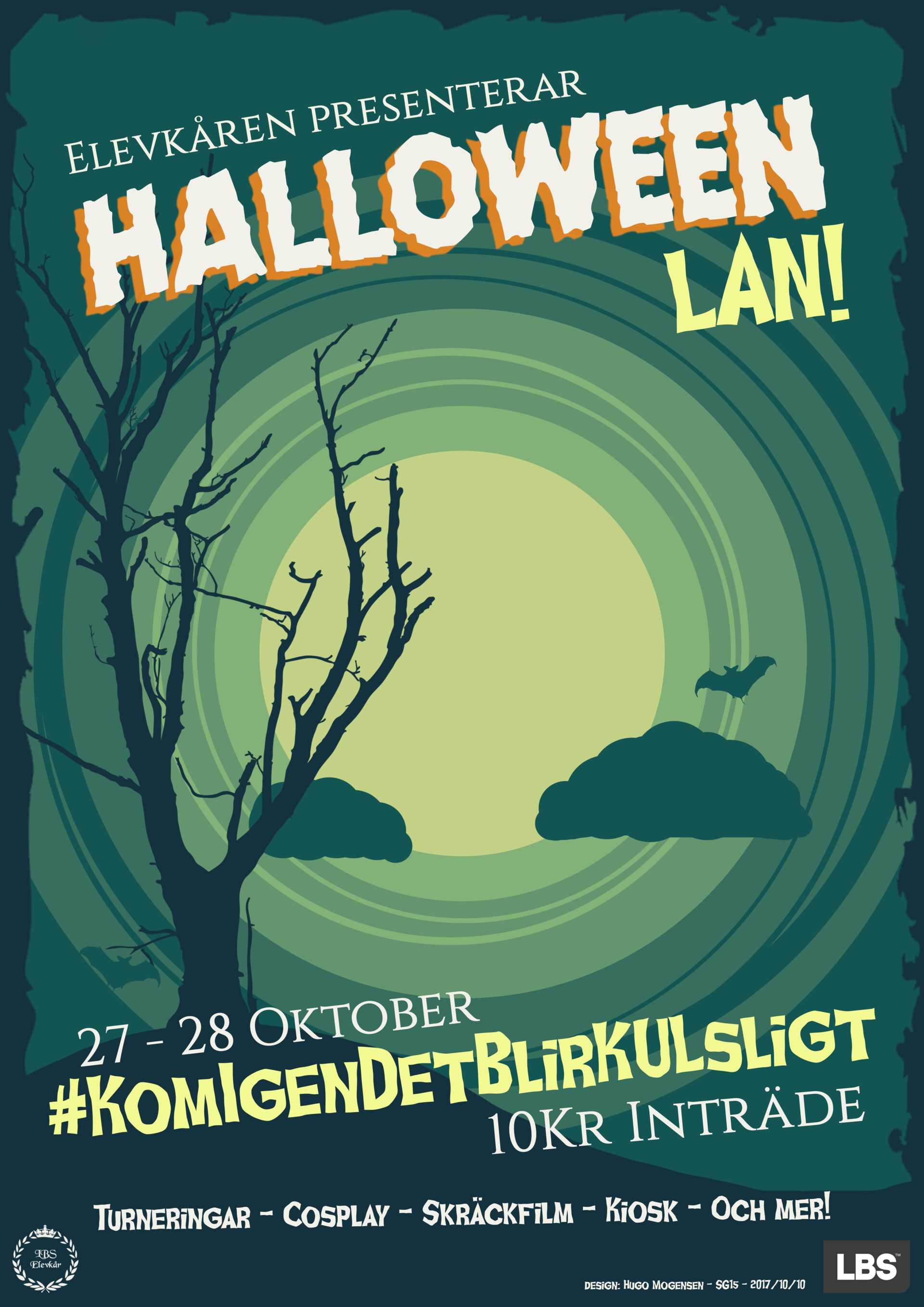 ArtStation - Lan Poster - Halloween Theme