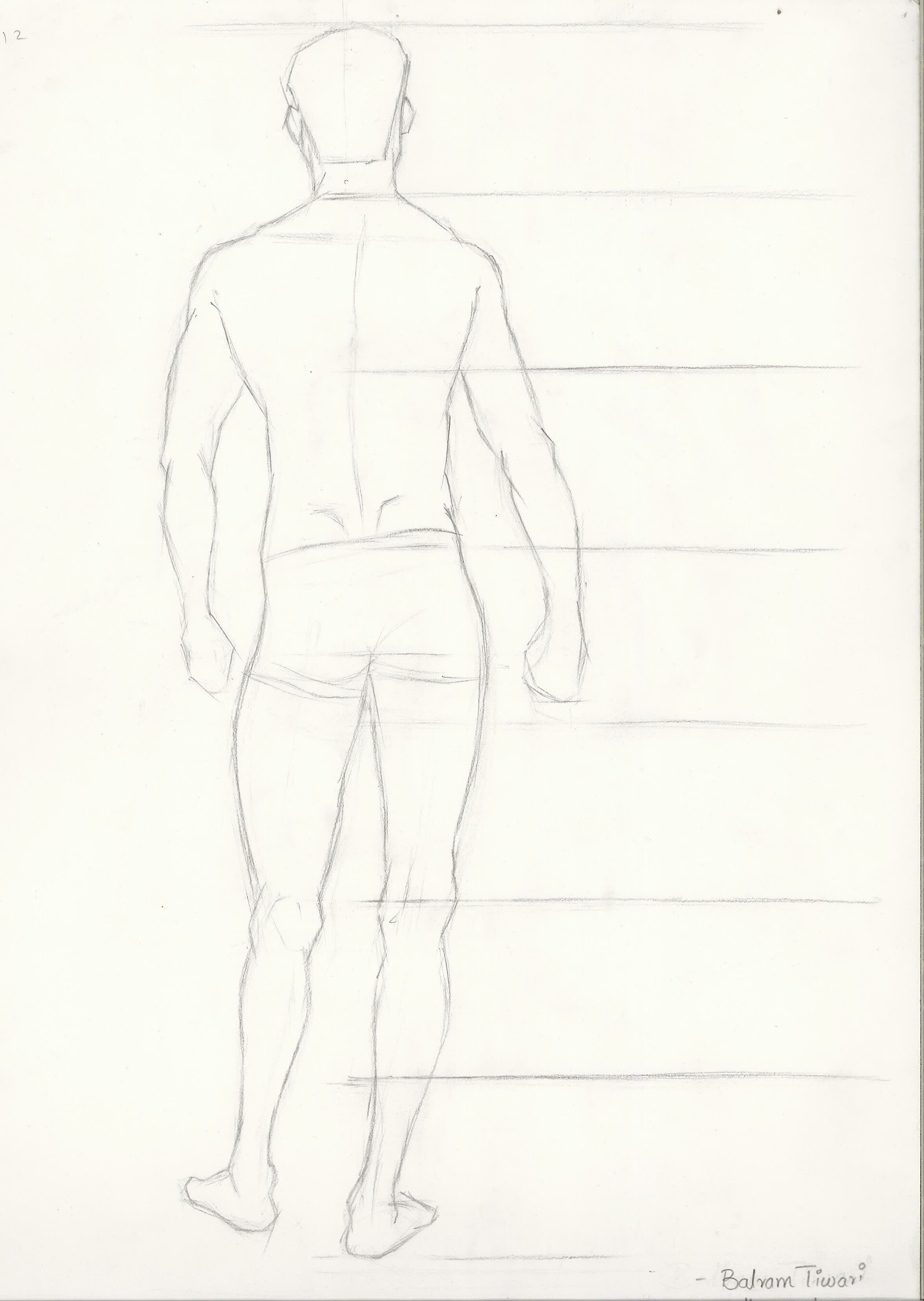 Balram Tiwari - Charles Bargue - Study