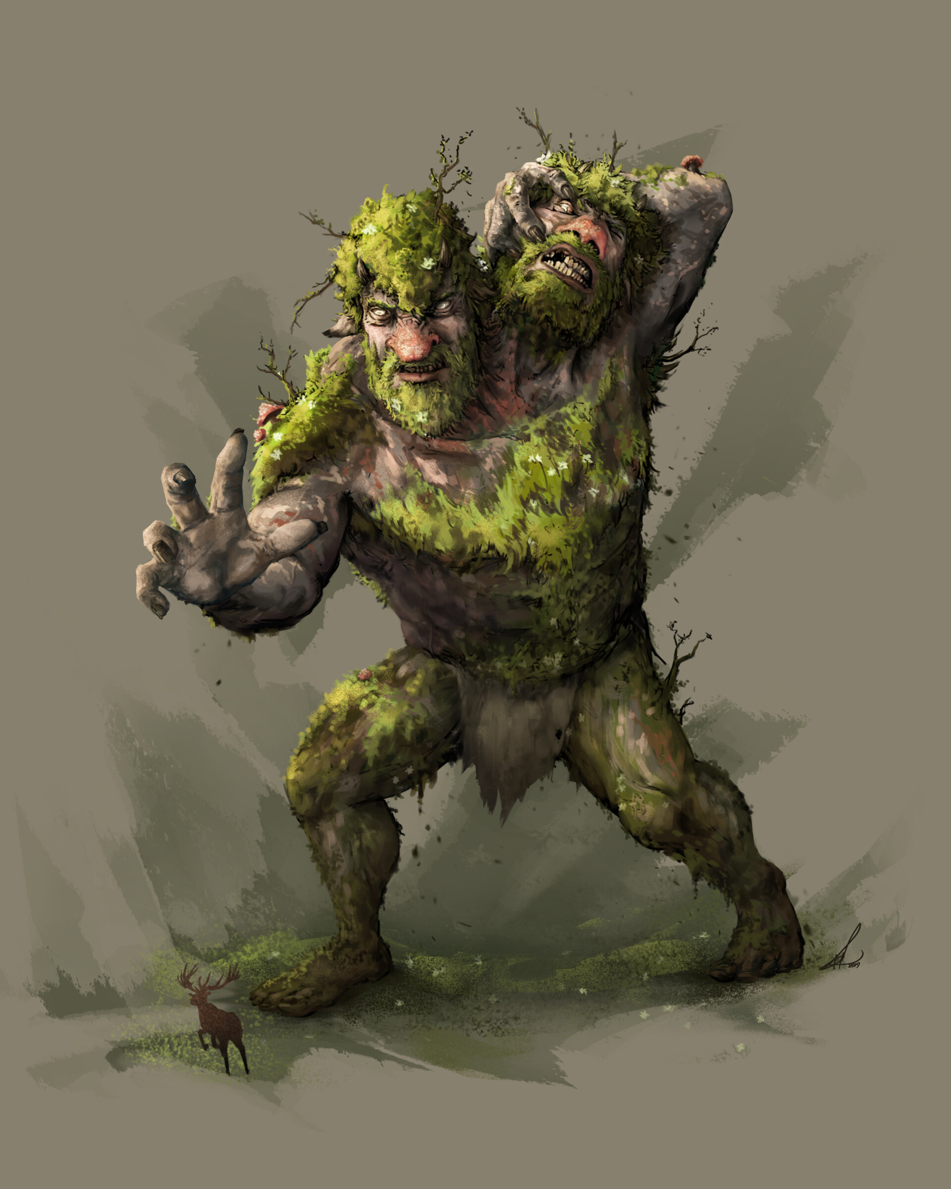 ArtStation - Meadow Troll