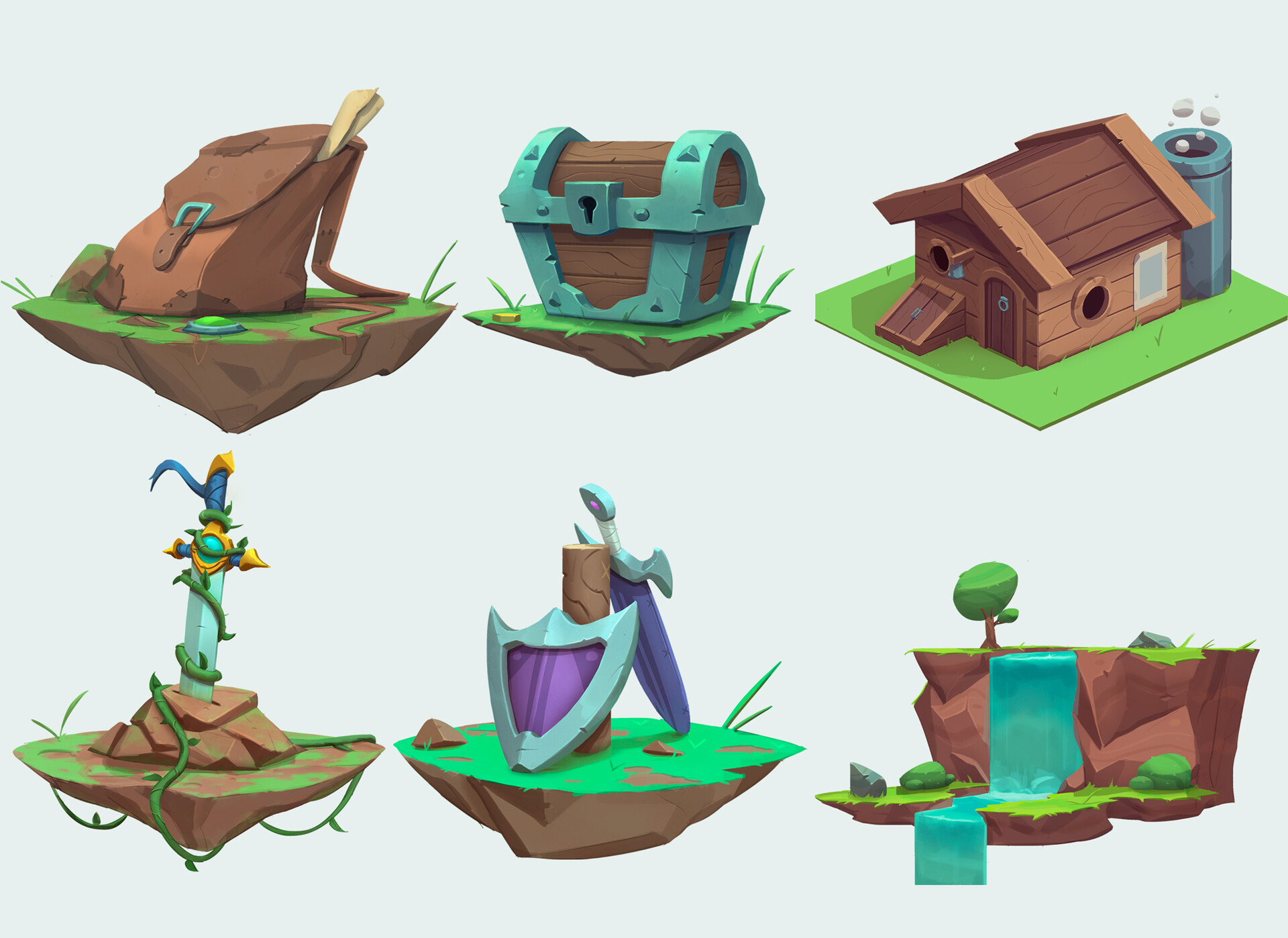 ArtStation - Some random Assets/Props