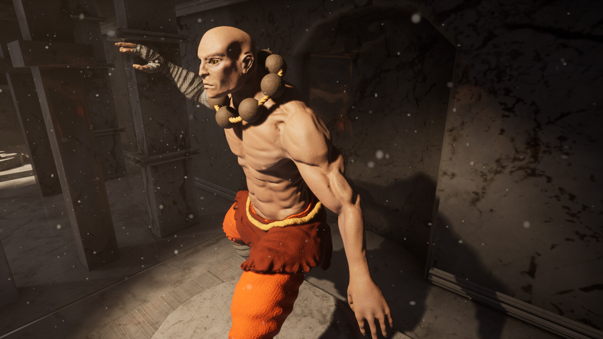 ArtStation - Monk - Museum of Legends