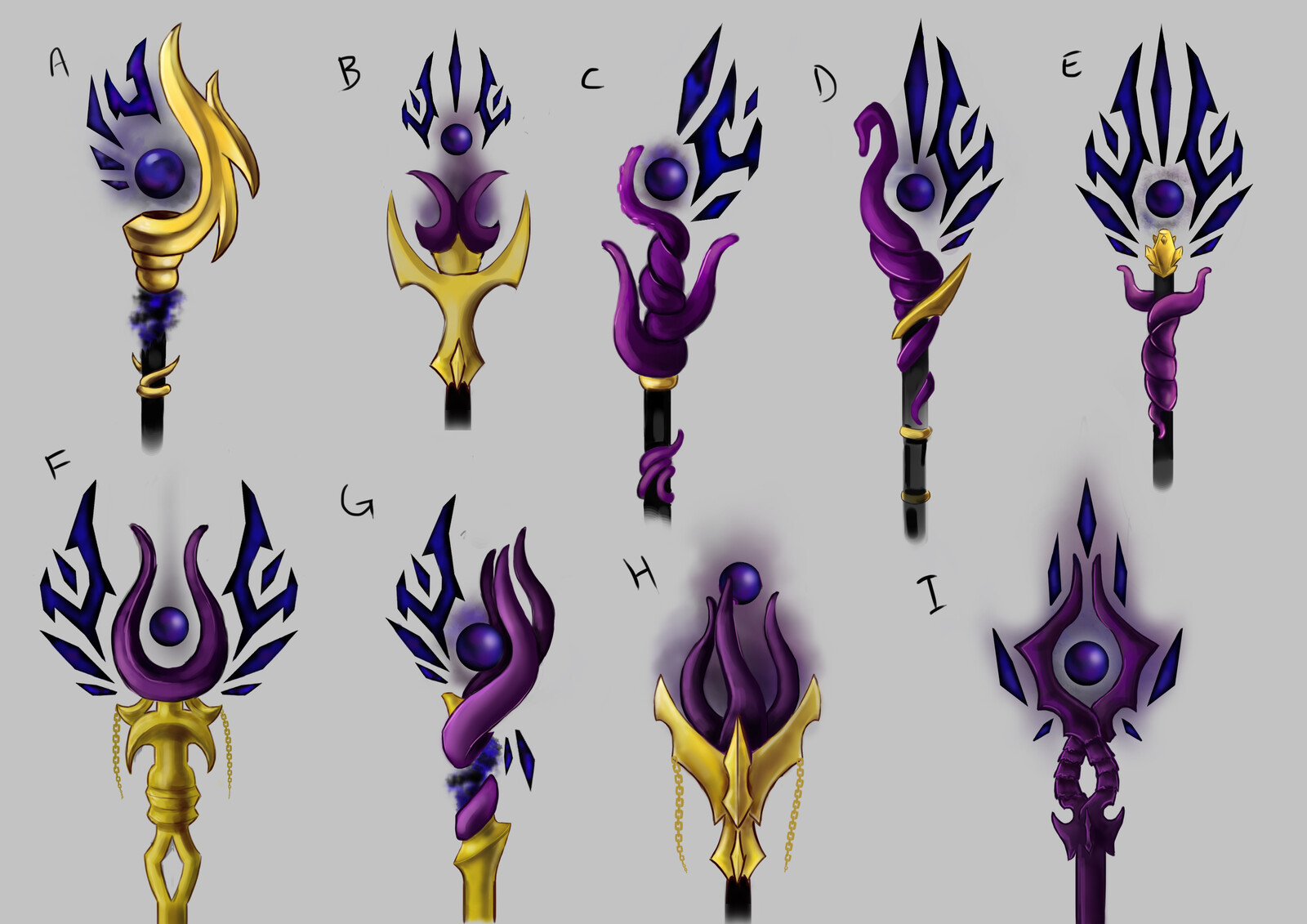 Murat Bayer - Void elf staff - World of Warcraft
