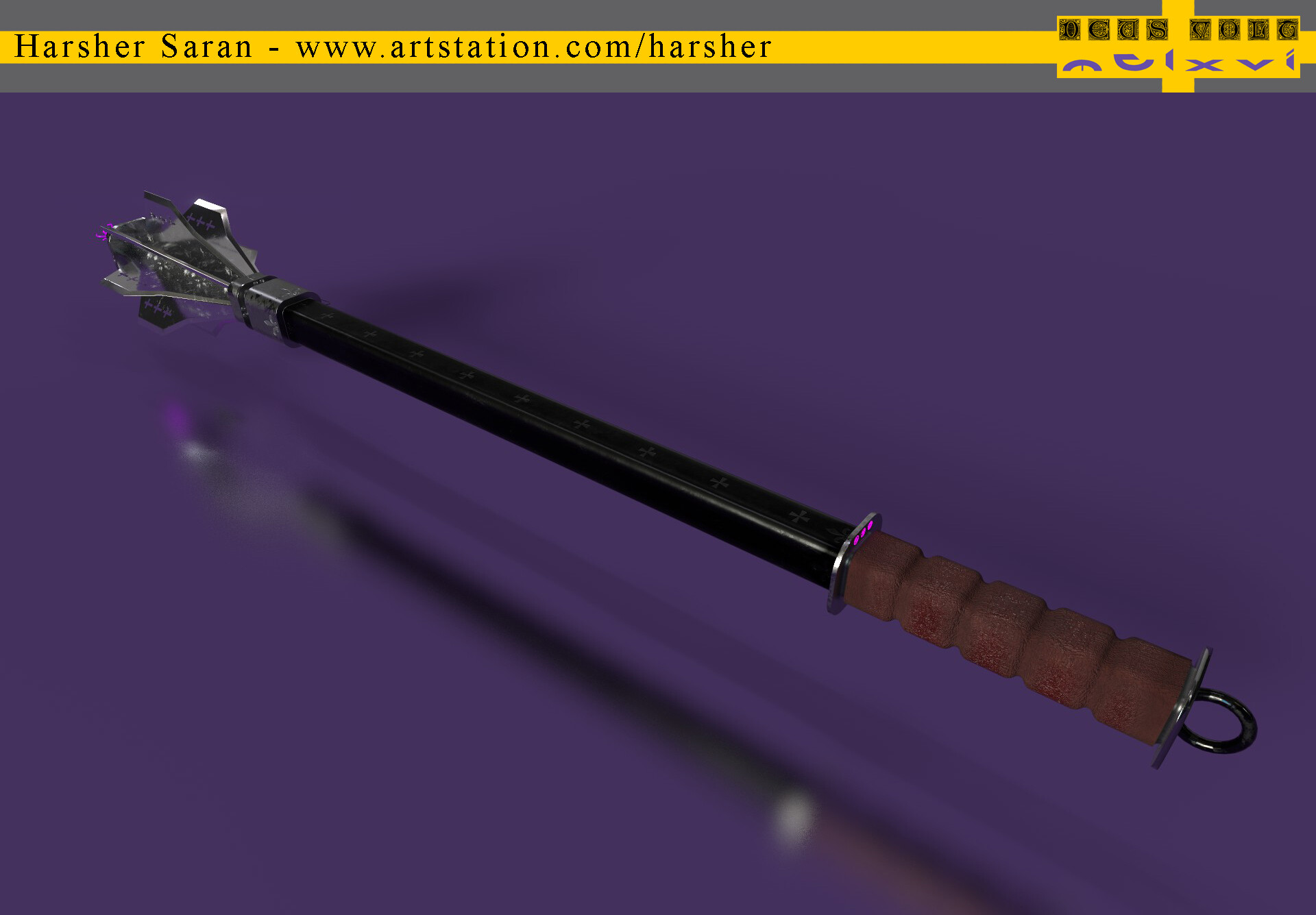 ArtStation - Deus Volt: 1166 - Mace