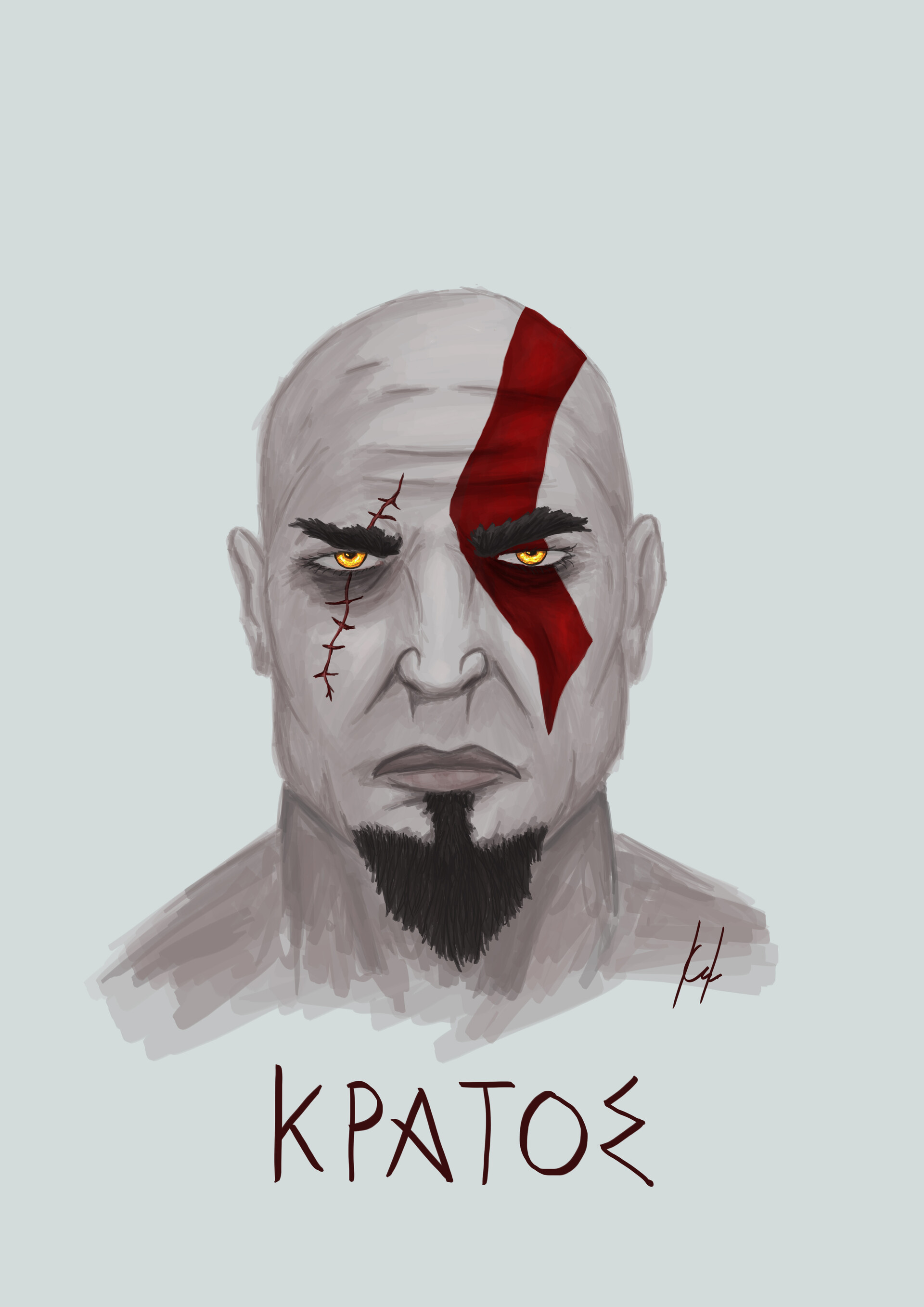 Markos Kyriakopoulos - God of War - Kratos