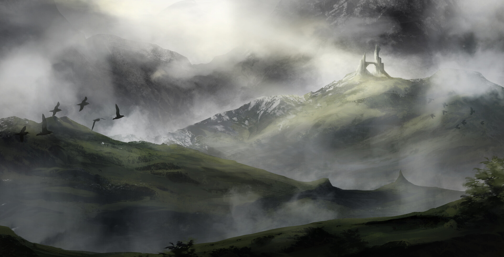 ArtStation - The Valley of Mist