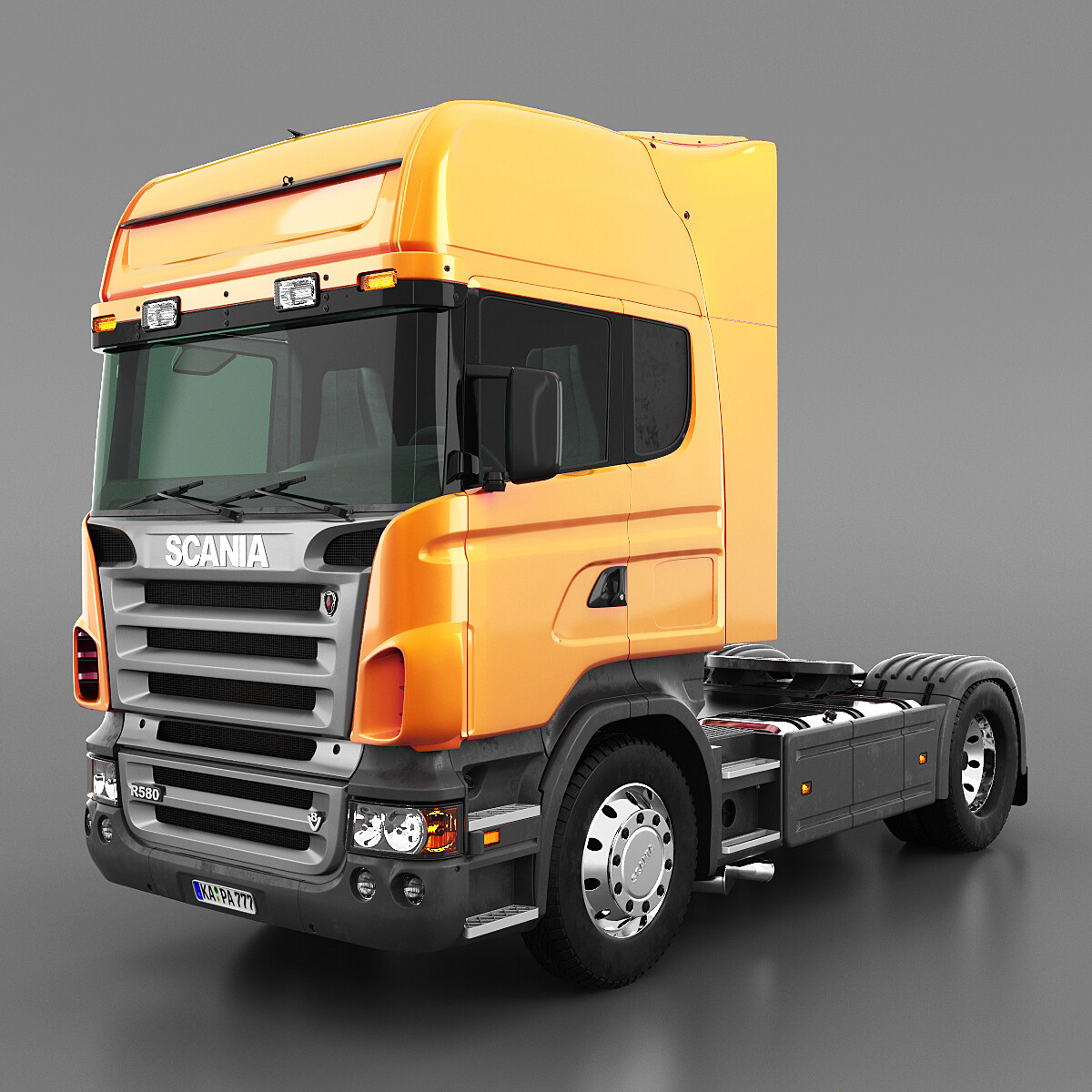 Stubborn 3D - 3D model Scania R580 truck