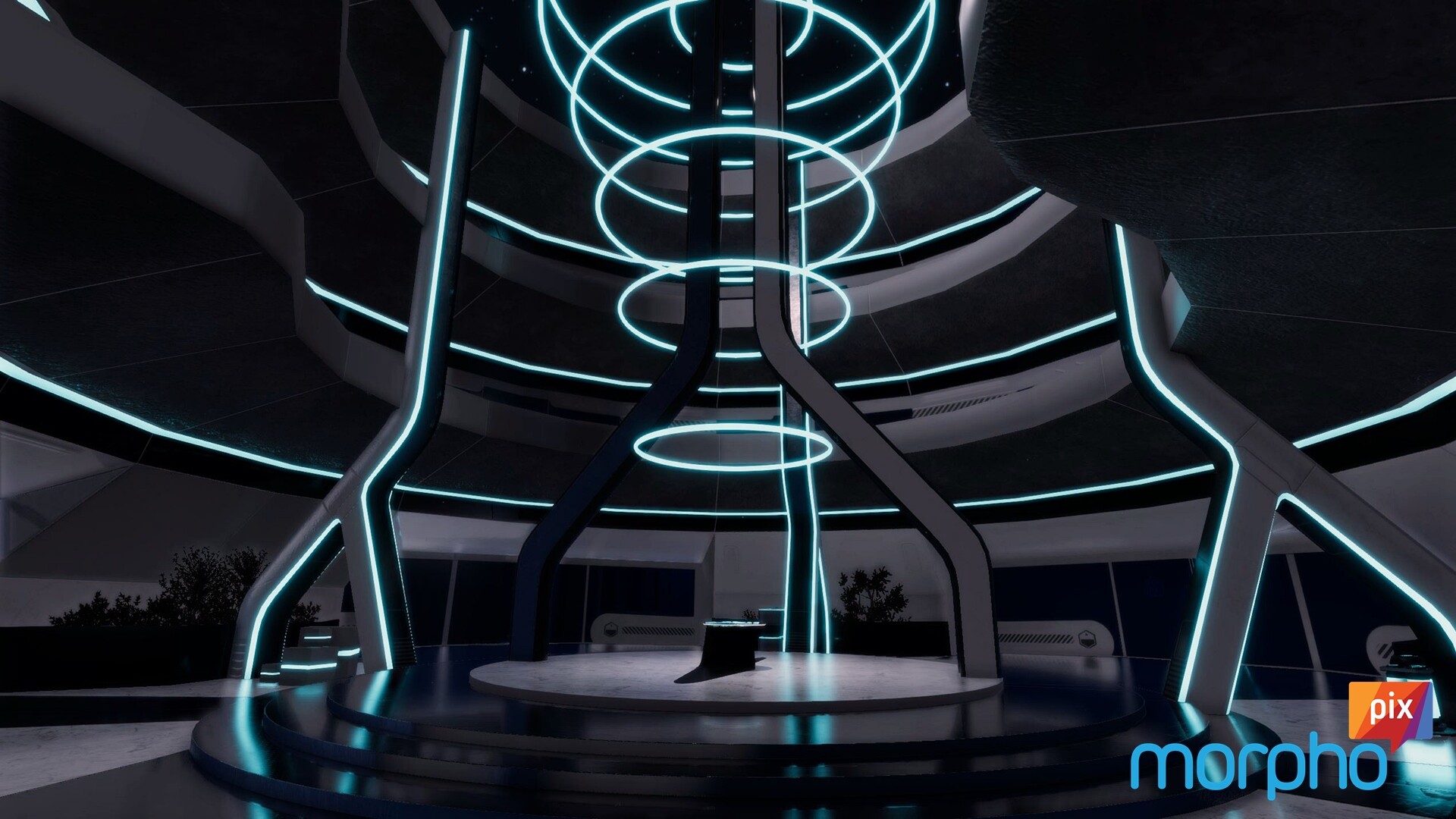 ArtStation - Sci-Fi office Hall