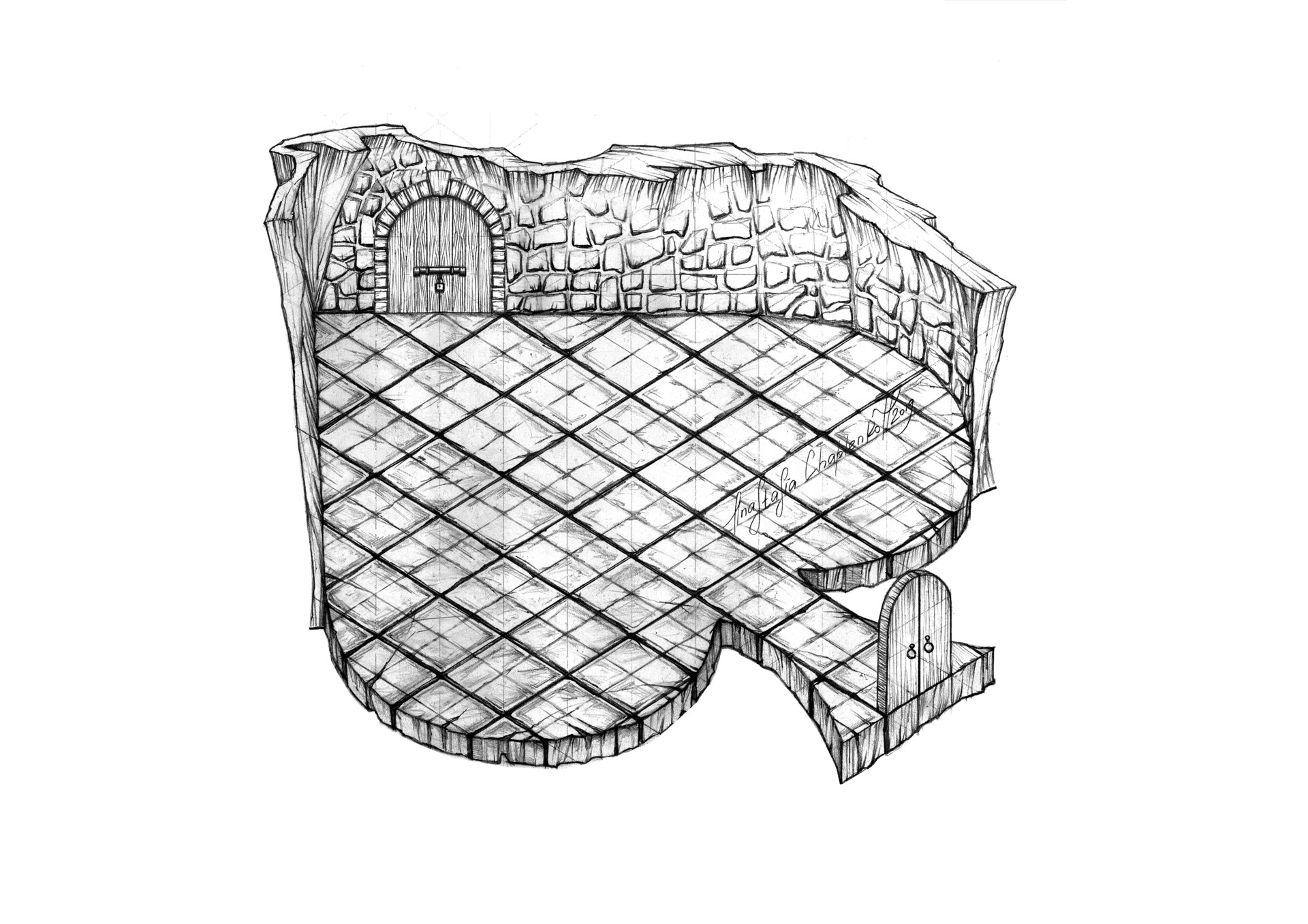 ArtStation - Dungeons and Dragons maps for the DnD tabletop game