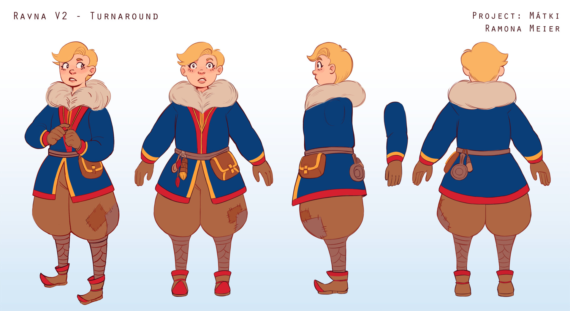 ArtStation - Character Design - Ravna