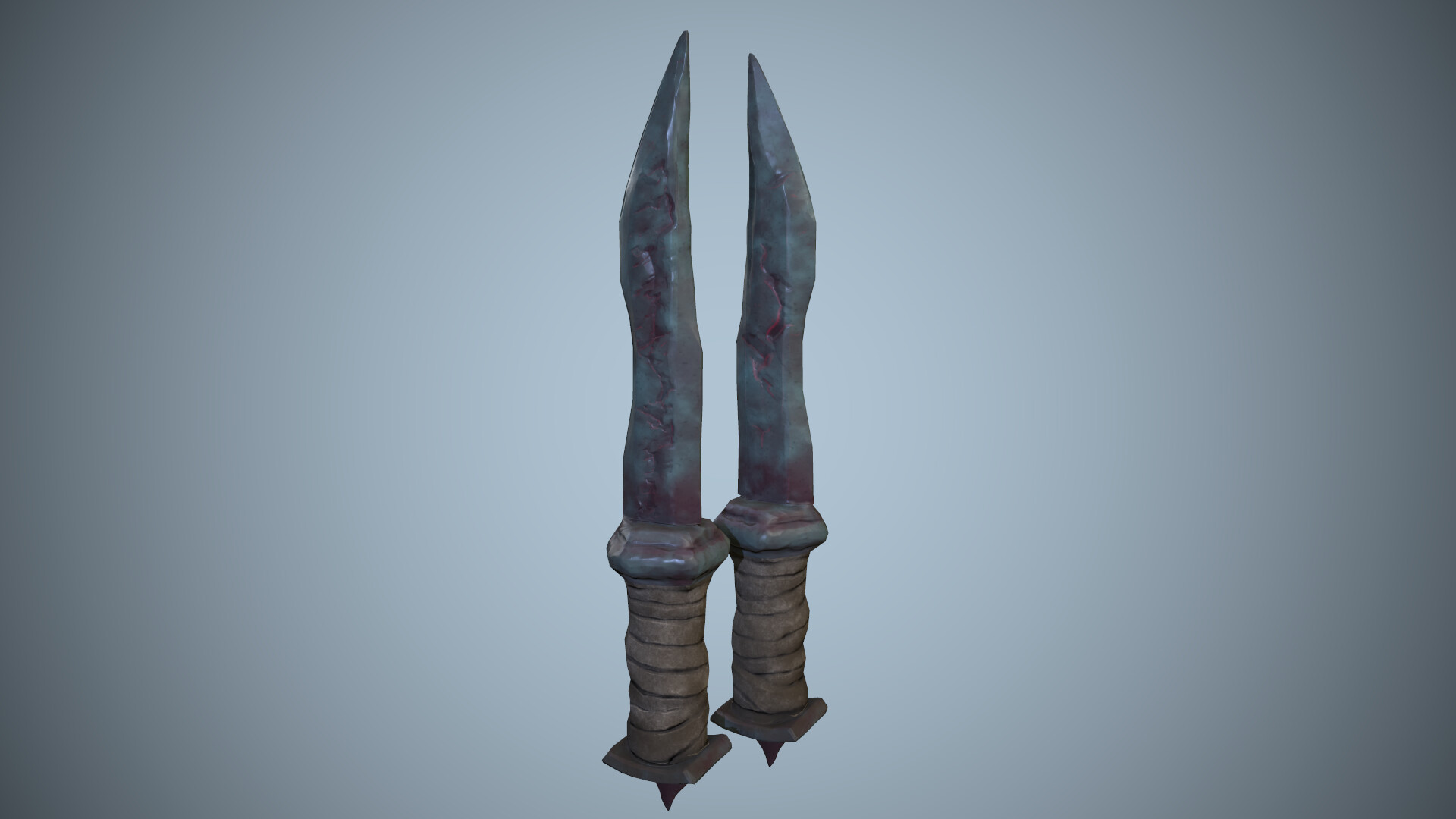 Wictor Hjert - Cultist Dagger Low-Poly Game Ready